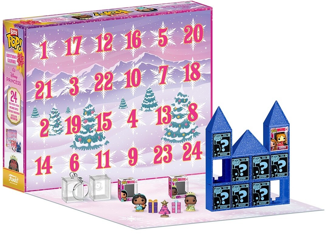 Funko Bitty POP! Countdown Calendar: Disney Princess, 2025 ...