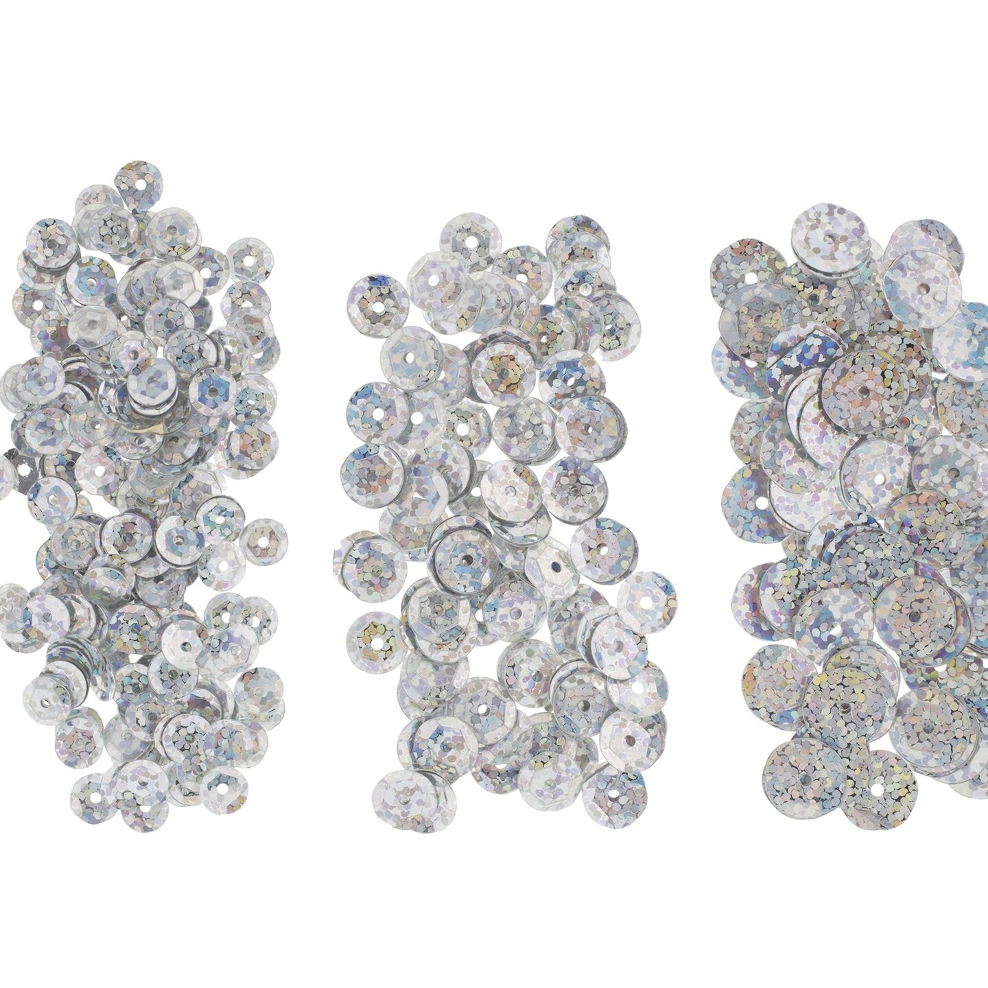 John Bead 6mm/8mm/10mm Round Sequins Hologram, 700pcs | Michaels