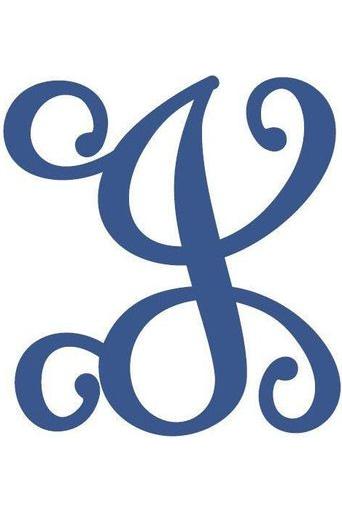 Vine Monogram Script Letter - Unfinished Wood | Michaels