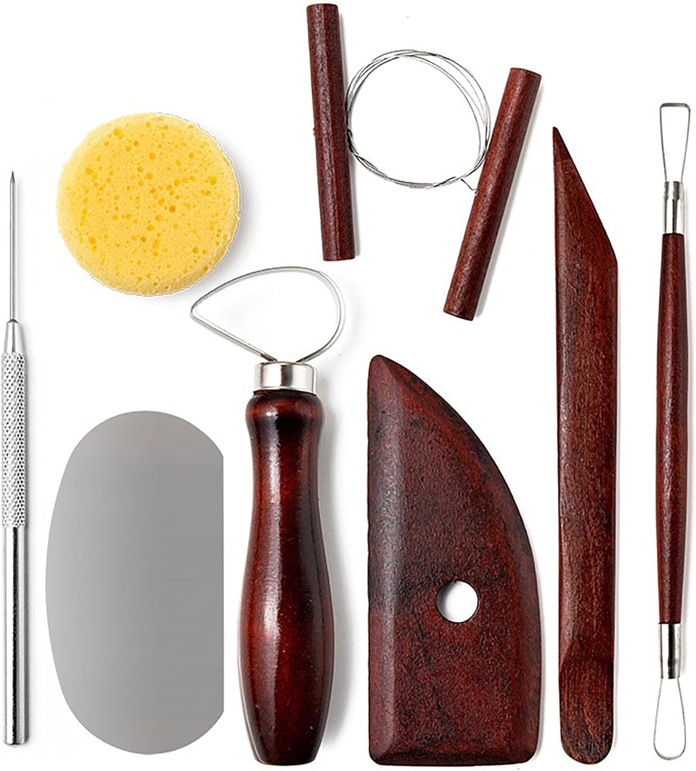 8-Piece Clay Sculpting Tool Set – Polymer & Air-Dry Clay Tools for ...