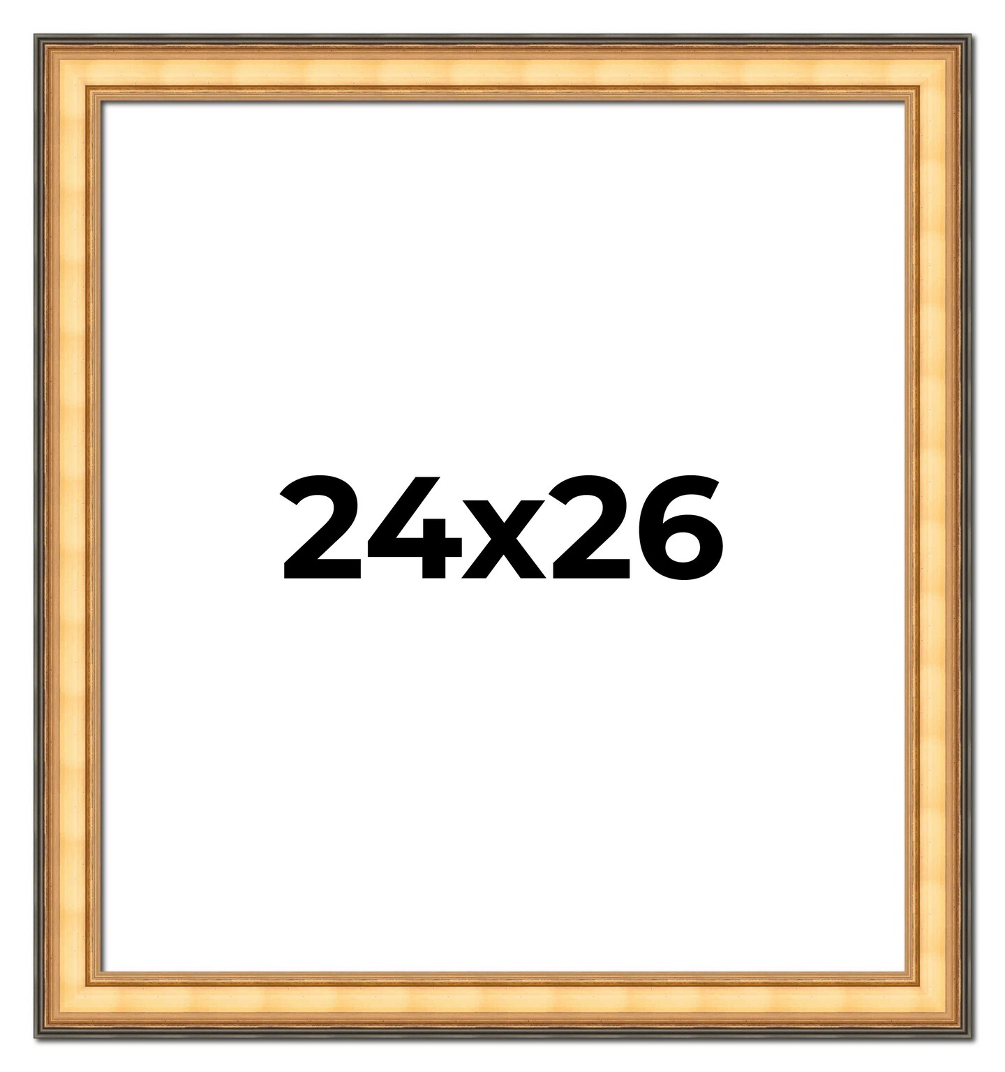 24x26 Traditional Picture Frame with UV-Resistant Acrylic & Acid Free ...