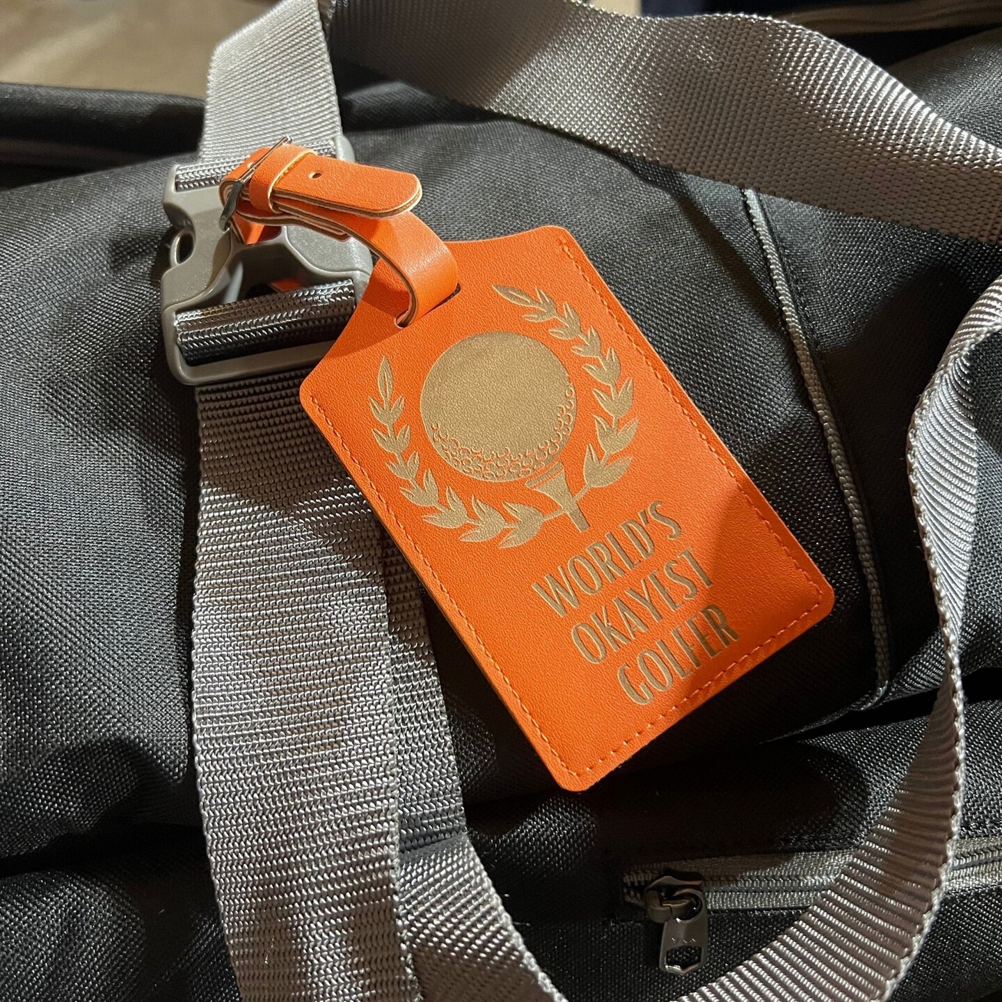 Travel Golf Bag Luggage Tags Laser Engraved Gift for Golfers ...