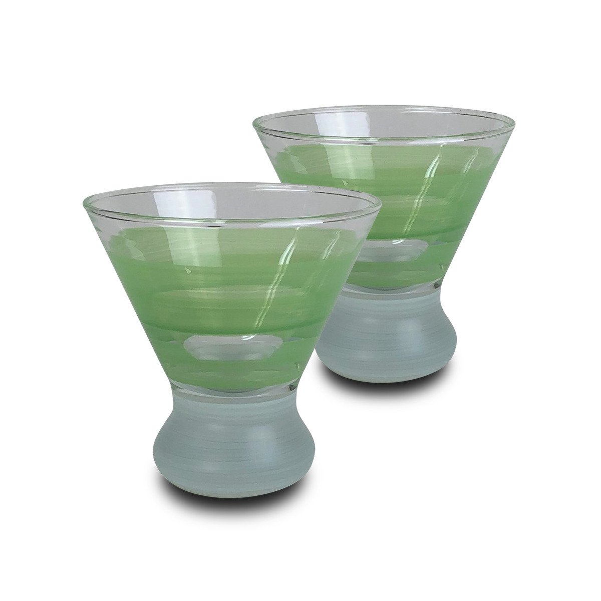 Cape Cod Cottage Stripe Green Cosmopolitan Set Of 2 | Michaels