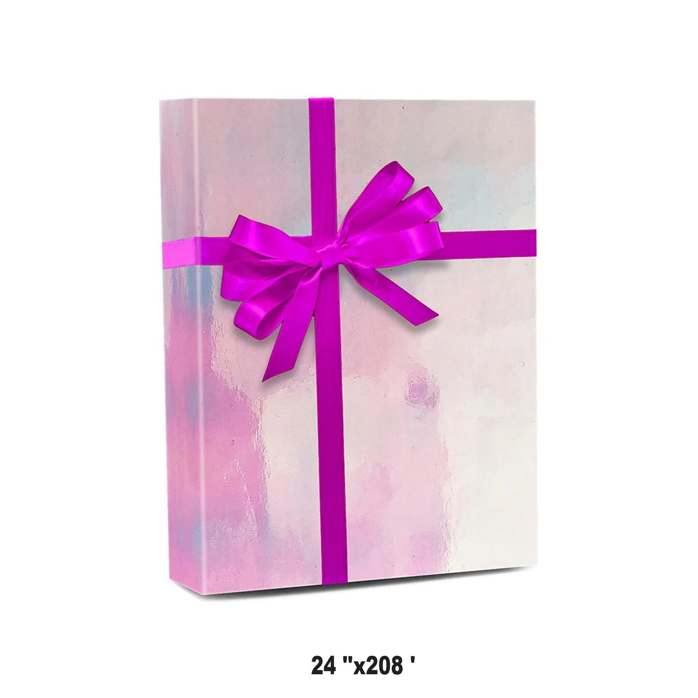 24" x 208' Solid Wrapping Paper Roll Classic Elegance, Size: 24 ''x208 ...