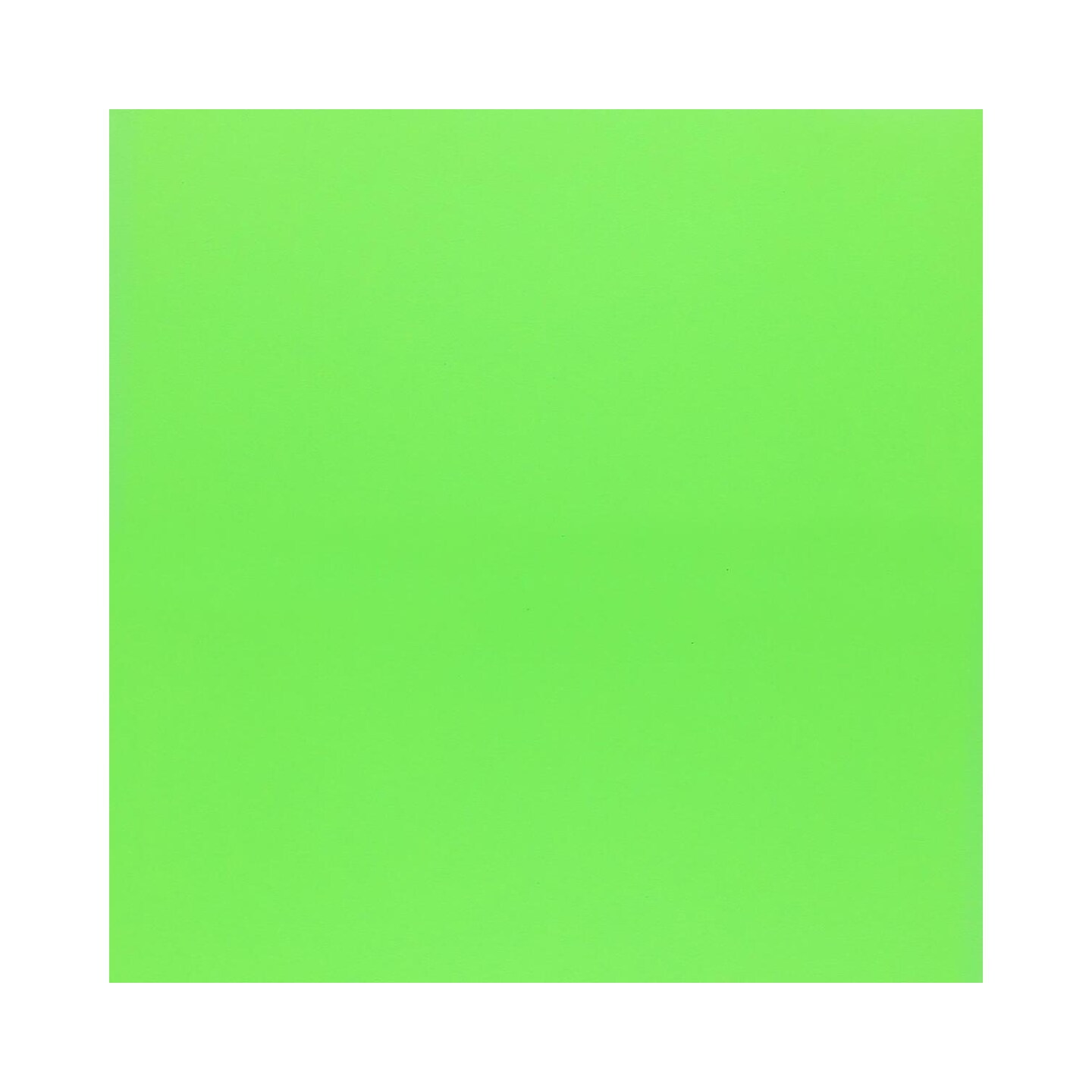 Cdstk Smooth 12x12 65lb 25pc Pk Lime Green UPC | Michaels