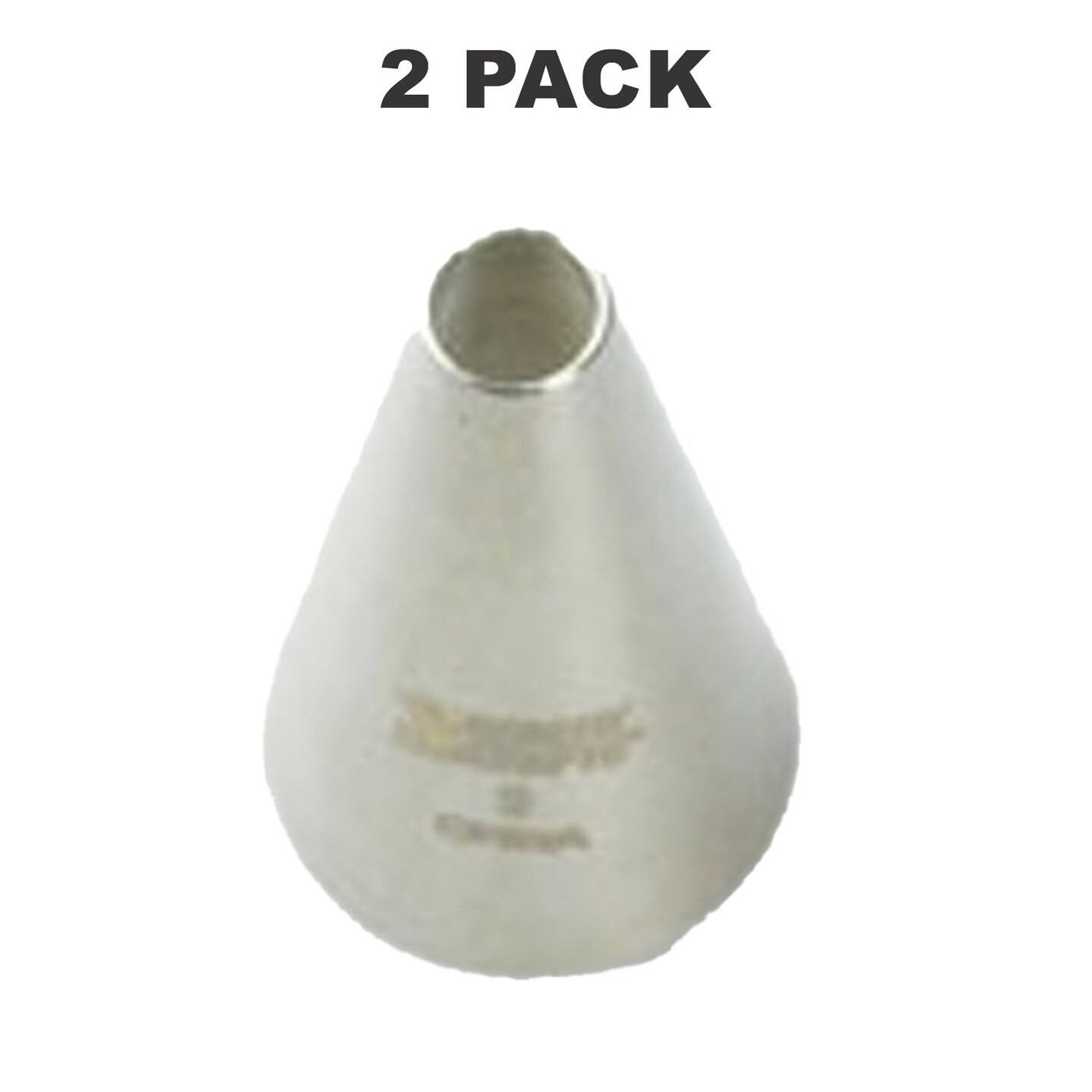 SS Decor Round Decorating Tip for Detailed Outlining, Writing & Designs ...