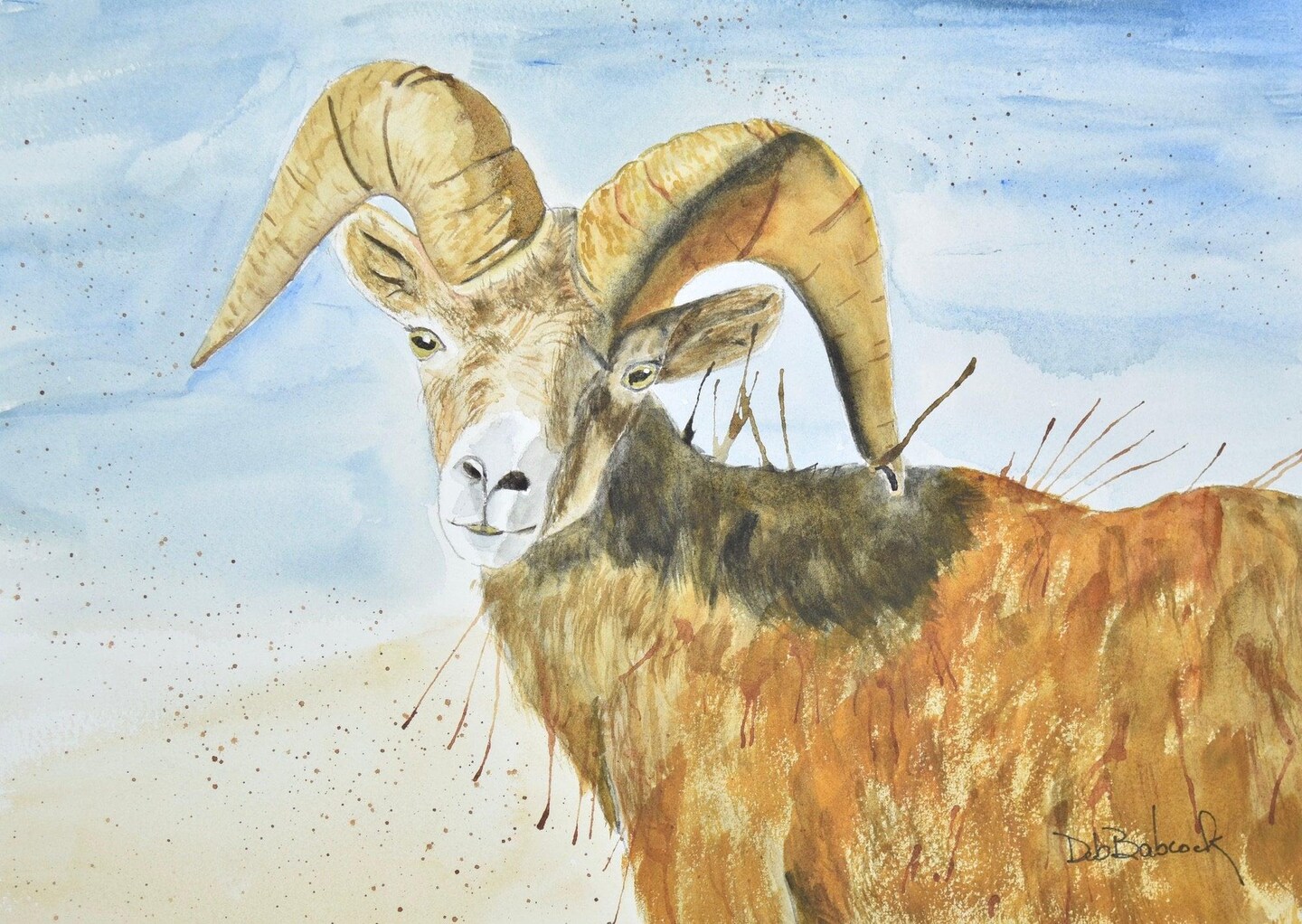 Big Horn Sheep Colorado Ram Fine Art Print. | MakerPlace by Michaels