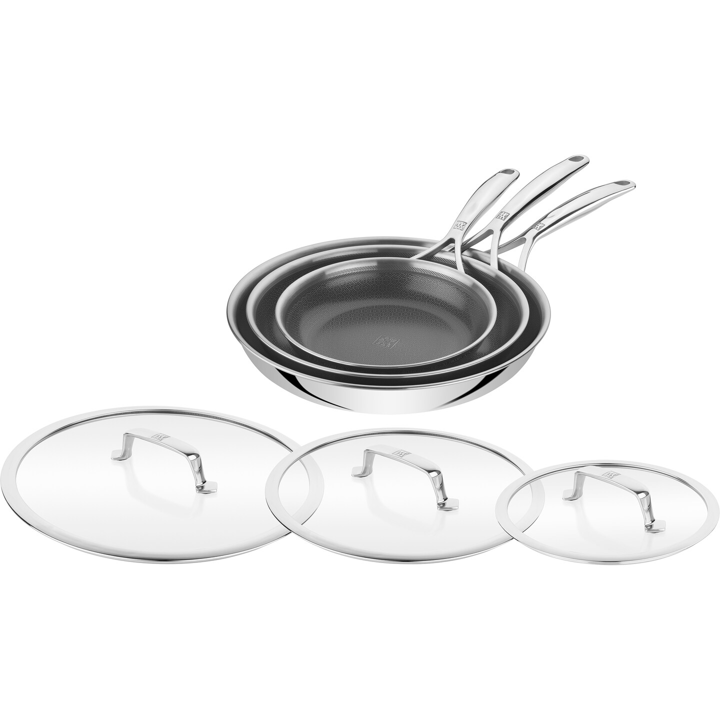 ZWILLING Peak 6-pc Stainless Steel Ceramic Nonstick Dual Performance ...