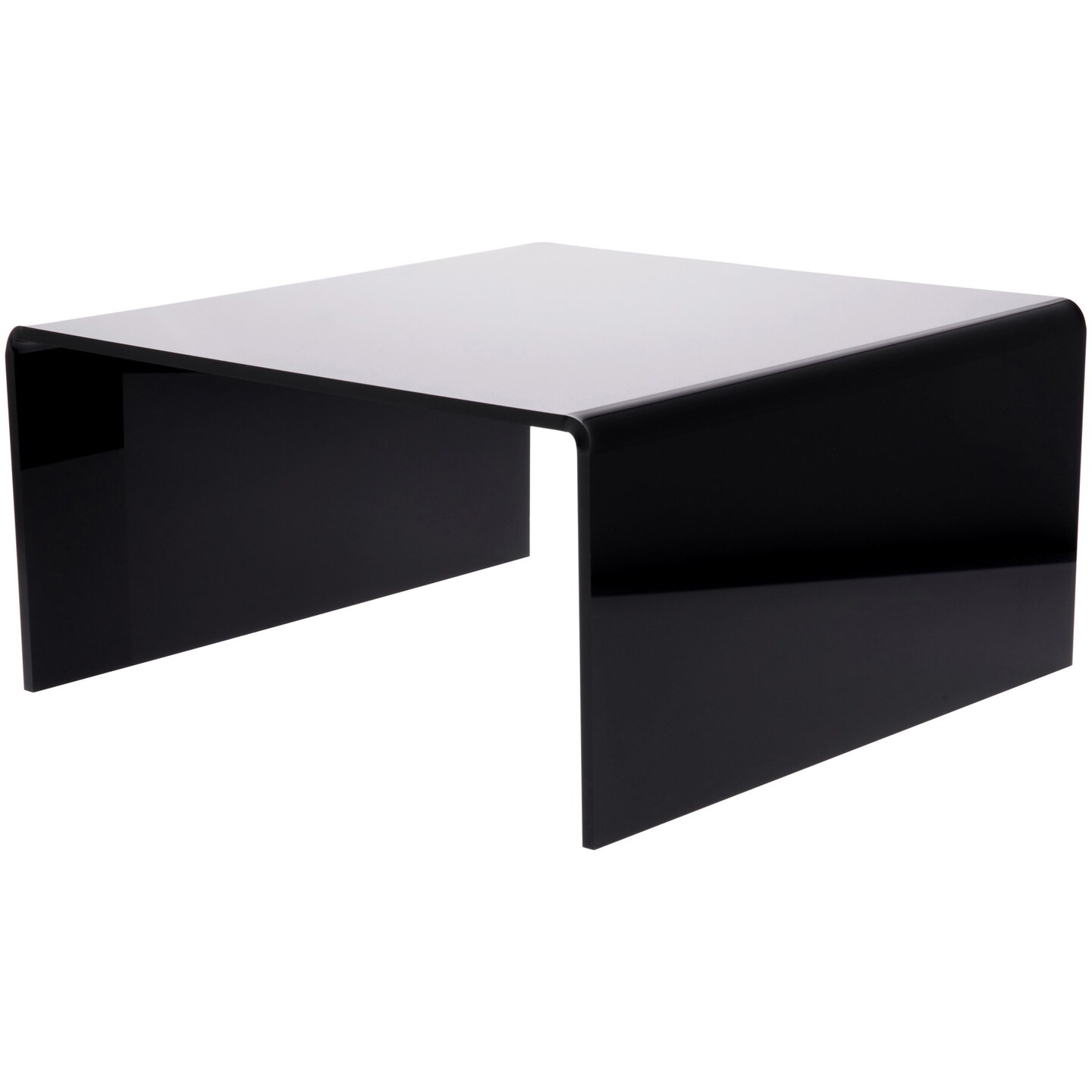 Plymor Black Acrylic Short Square Display Risers | Michaels