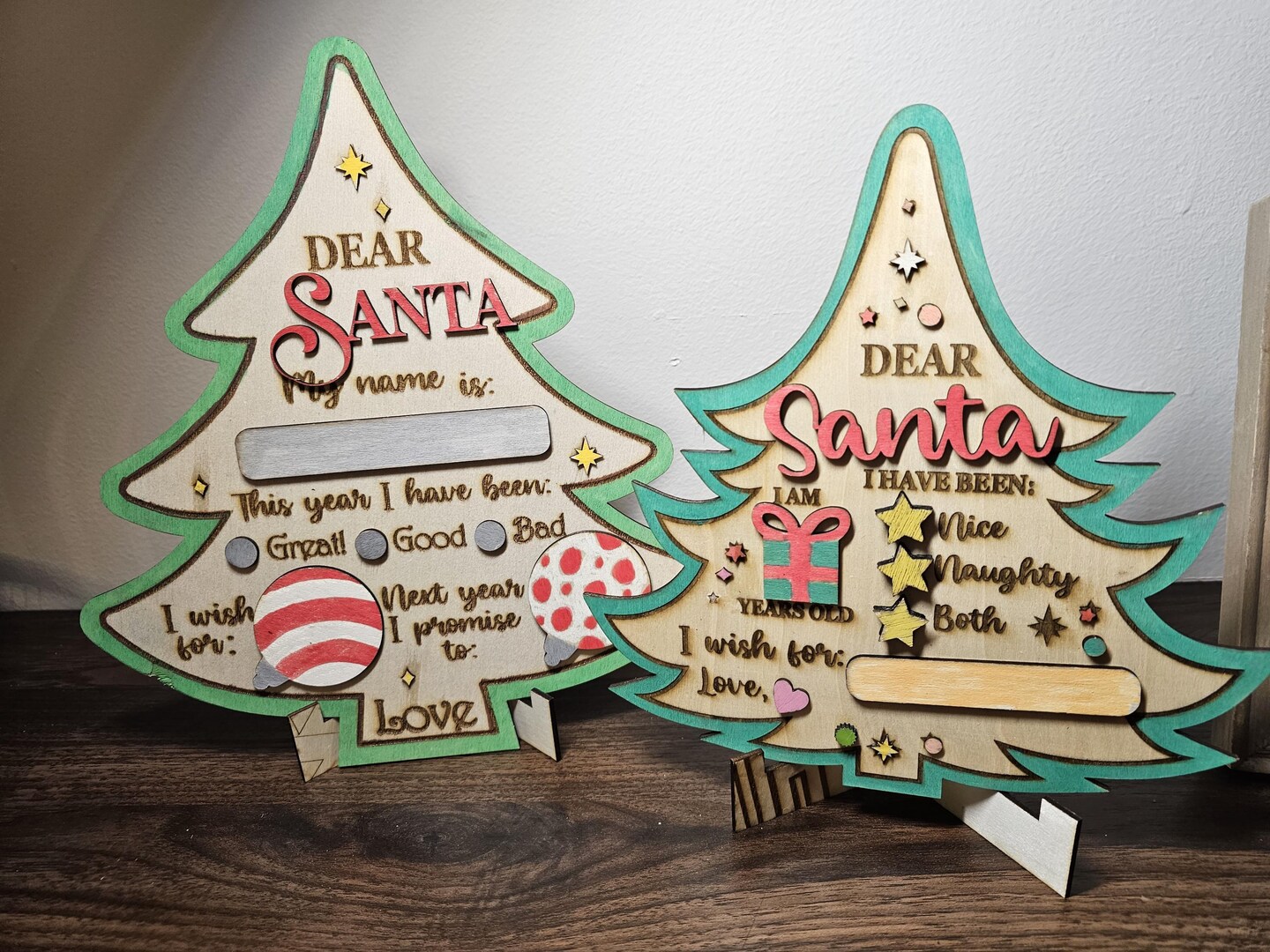 Custom Christmas Wish Sign, Christmas Wish Display, Christmas Wish ...
