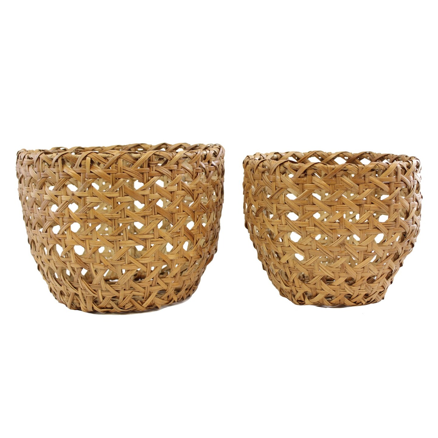 Set of 2 Split Rattan Baskets | Michaels
