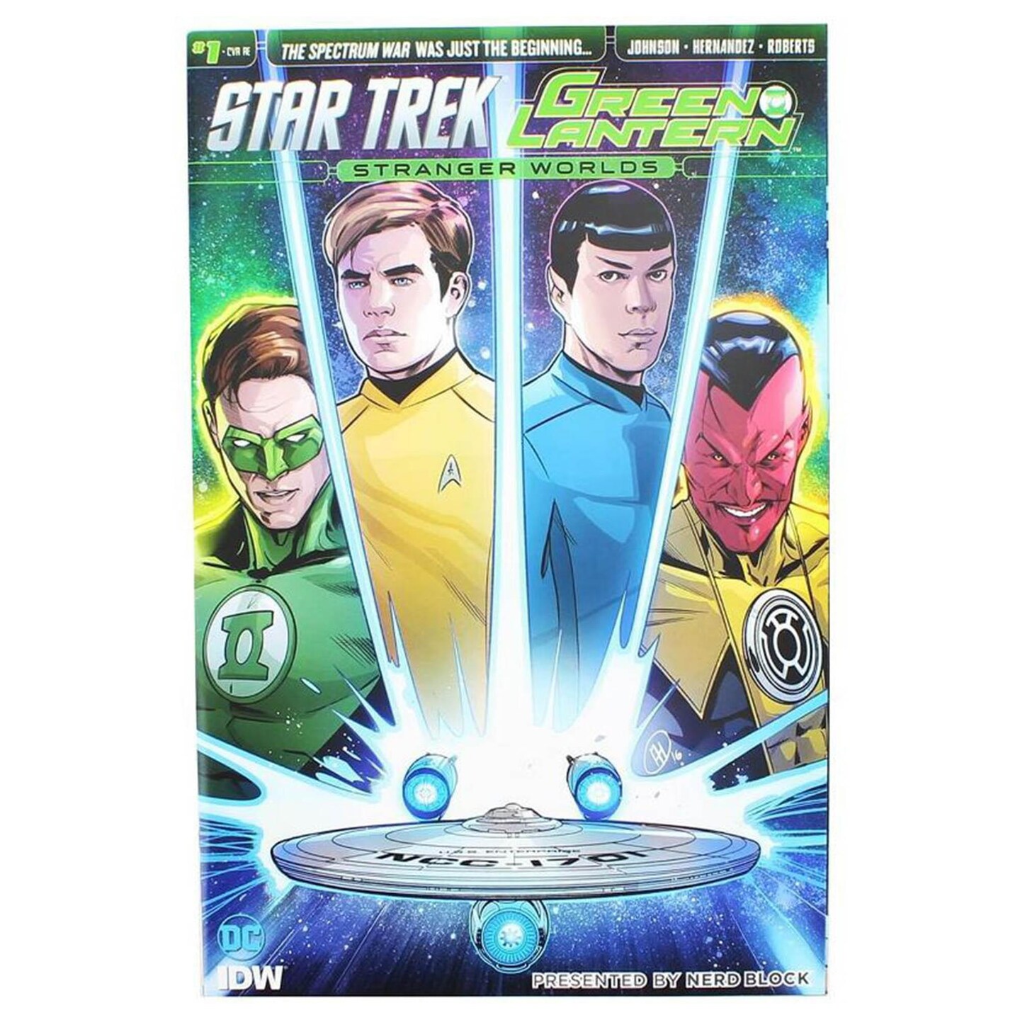 Star Trek & Green Lantern Stanger Worlds Comic Book Issue # 1 | Michaels