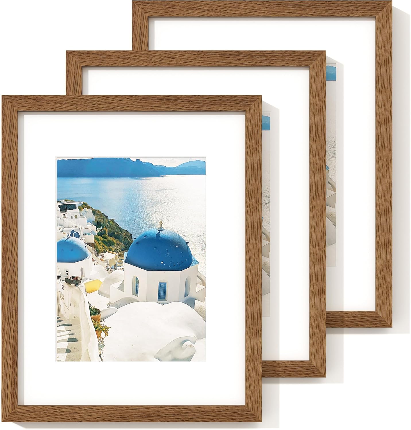 Diploma Frame For 8.5x11 Certificate Document | Solid Oak Wood 8.5 By ...