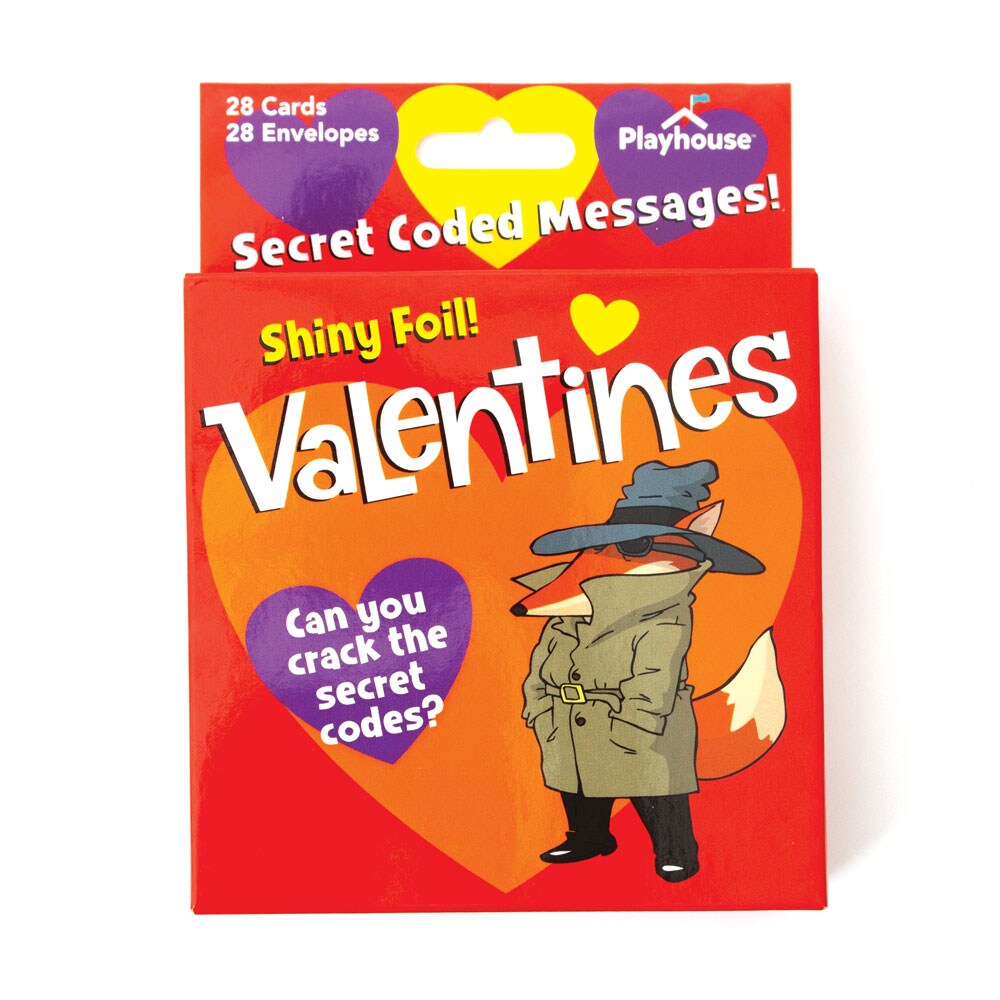 Secret Agent Decoder Valentine Class Exchange Cards | Michaels