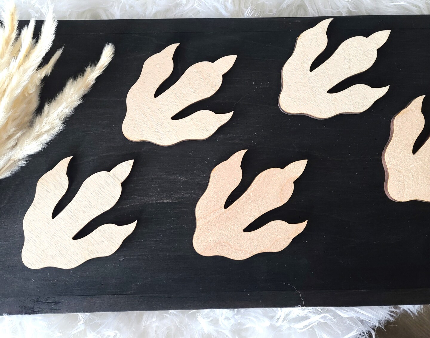 Dinosaur footprints, Jurassic park themed party, nursery wall decor ...
