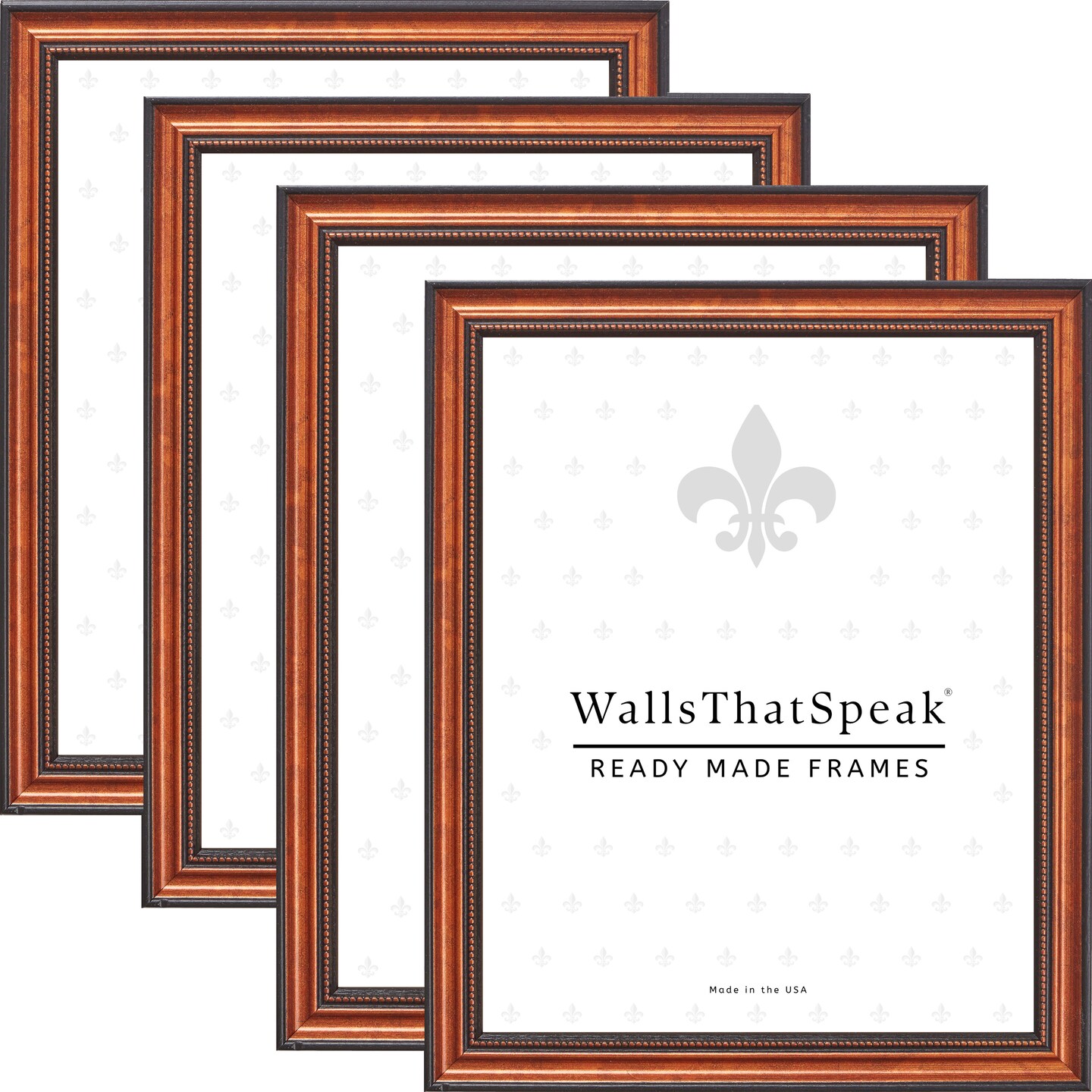 18x36 Picture Frame, Stratton 0.75 Inch Wood Moulding, Wall Display ...