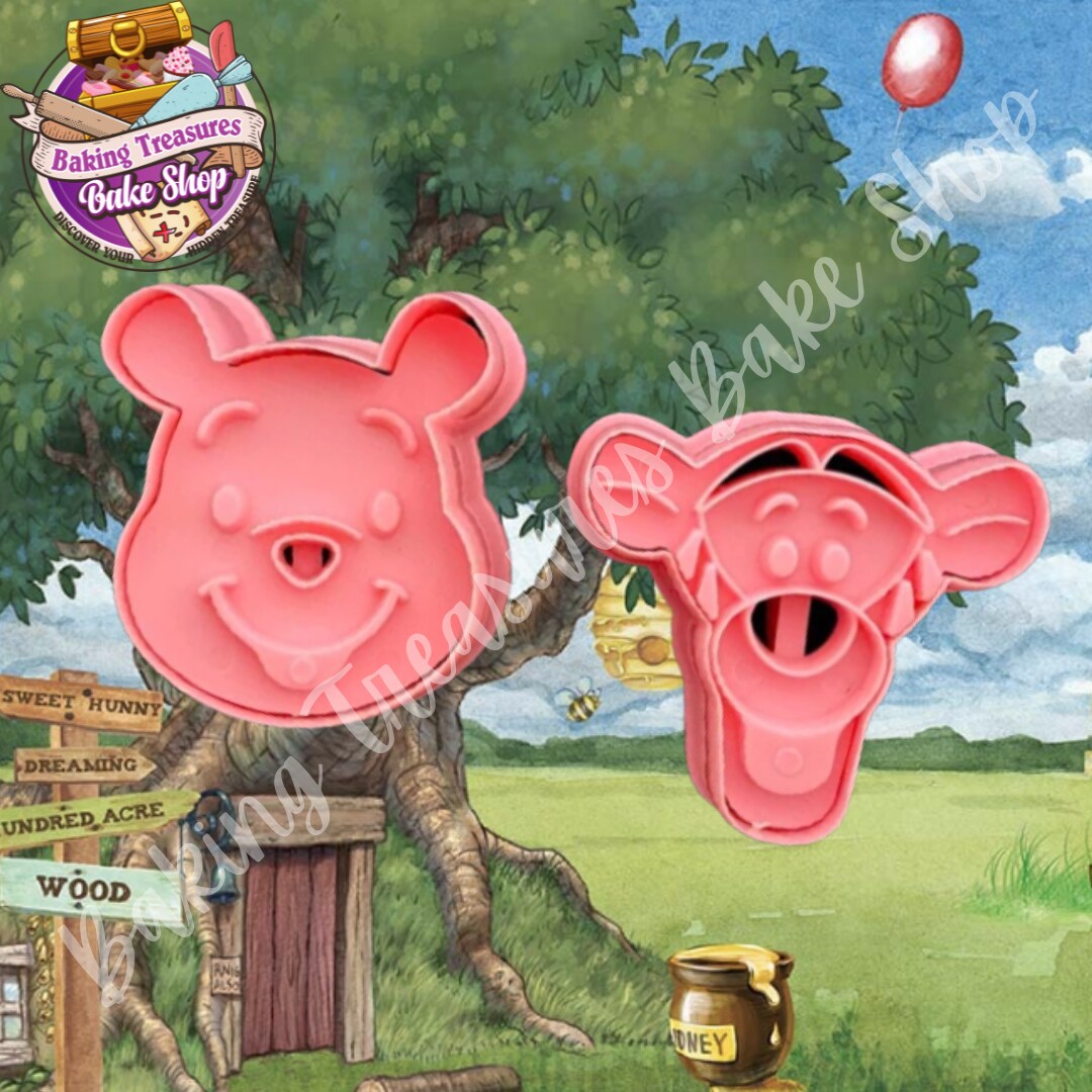 Pooh & Tigger Cookie Cutter and Embosser | Michaels