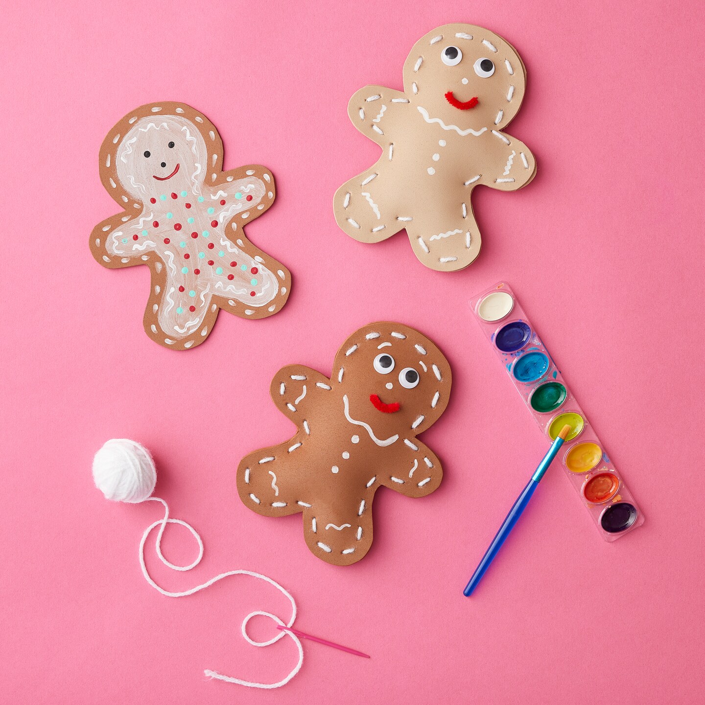Winter Workshop: Foam Embroidered Gingerbread | Classes | Michaels