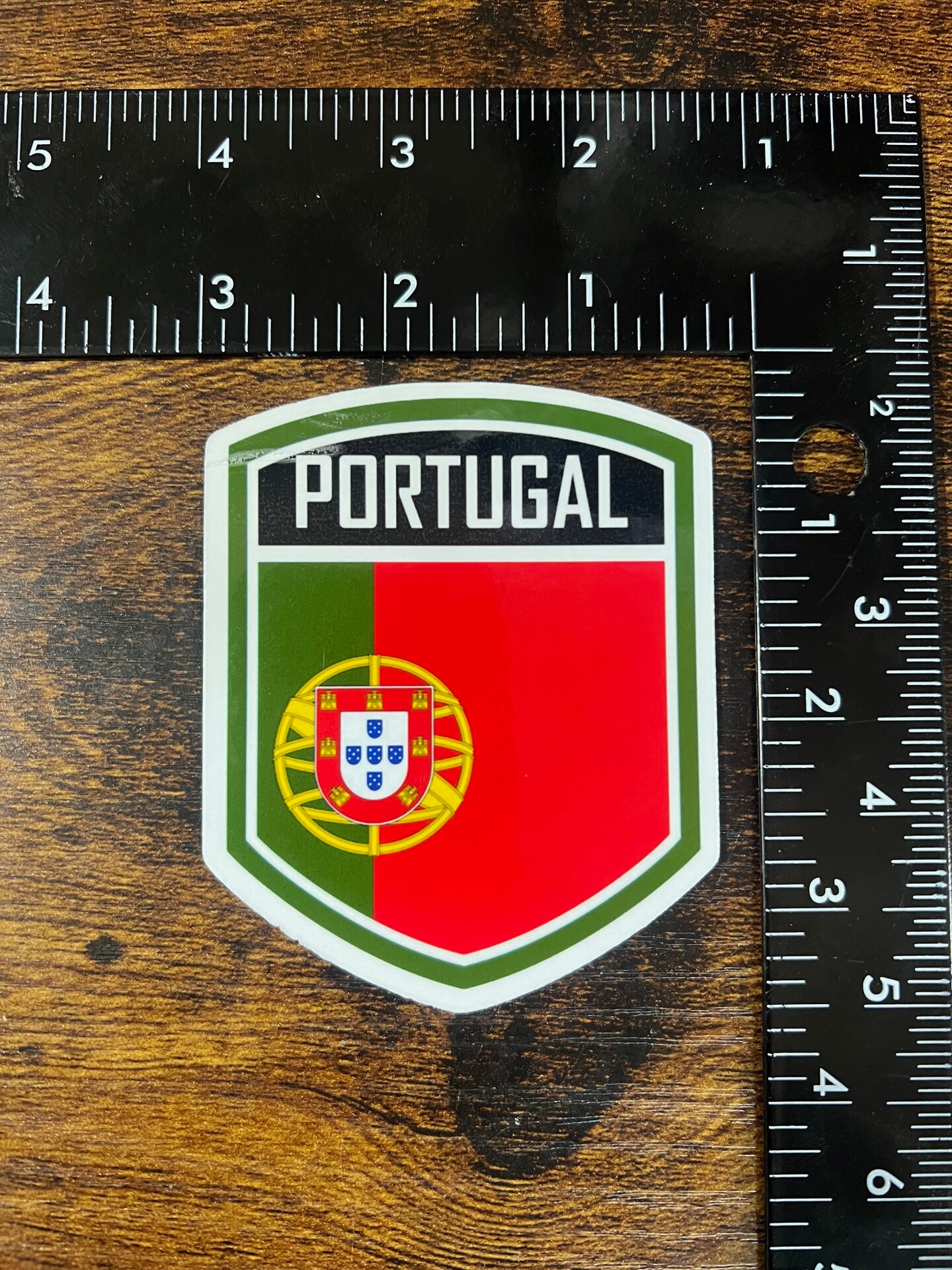 Portugal Shield Sticker Indoor Outdoor Waterproof Multiple Sizes ...