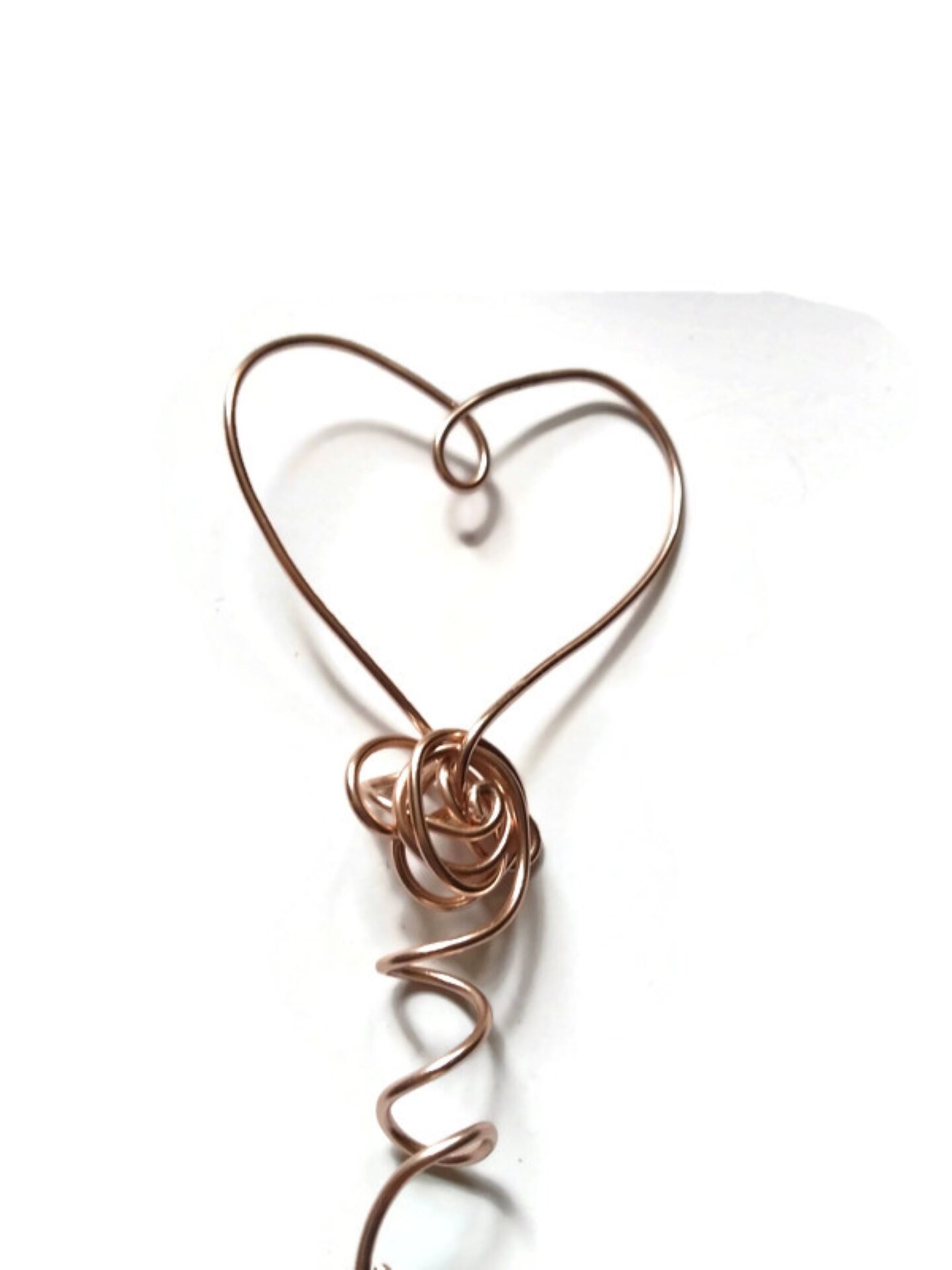 Heart Holiday Tree Topper with Color Options - Pink, Purple, Rose Gold ...