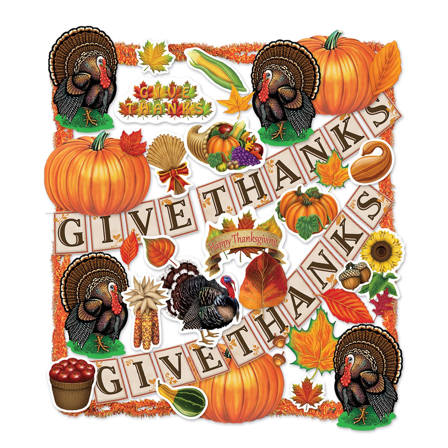 Beistle Thanksgiving Trimorama - 1 Pack | Michaels