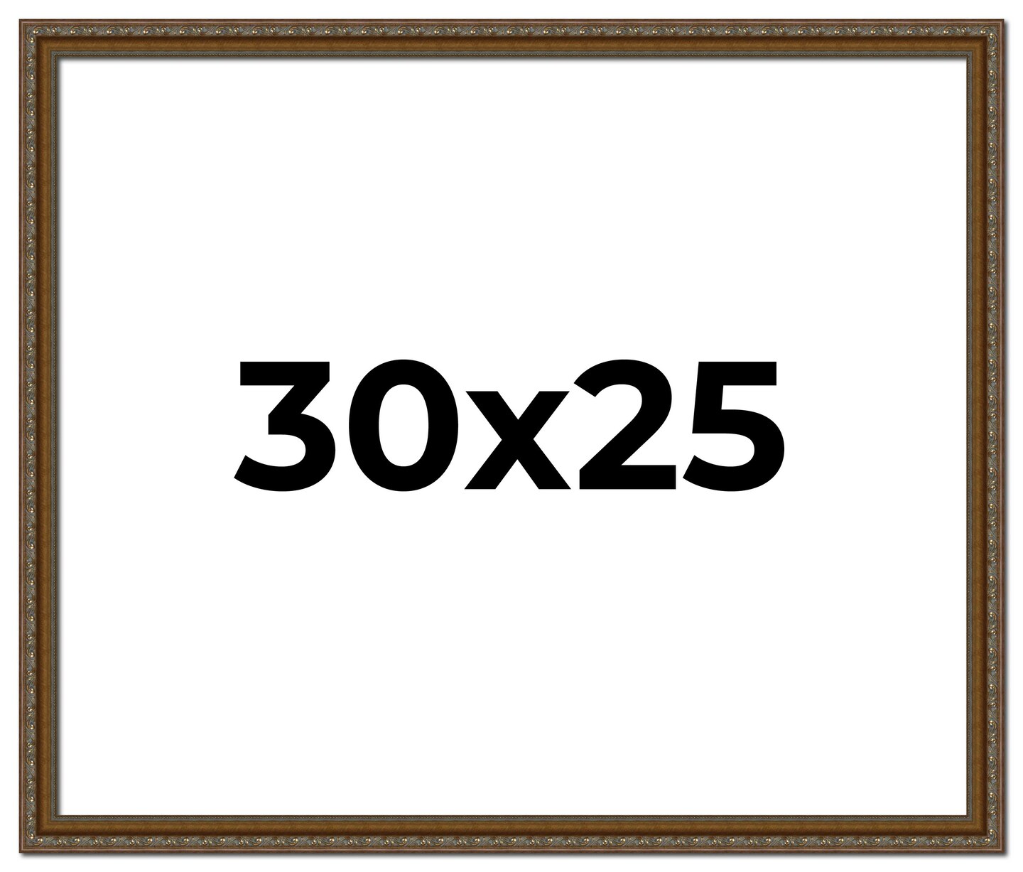 25x30 Sculpted Picture Frame with UV-Resistant Acrylic & Acid Free ...