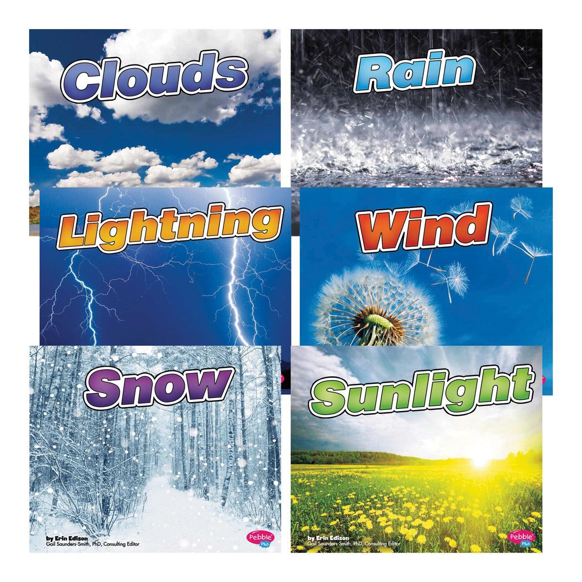 Capstone Press Weather Basics Books - Set of 6 | Michaels