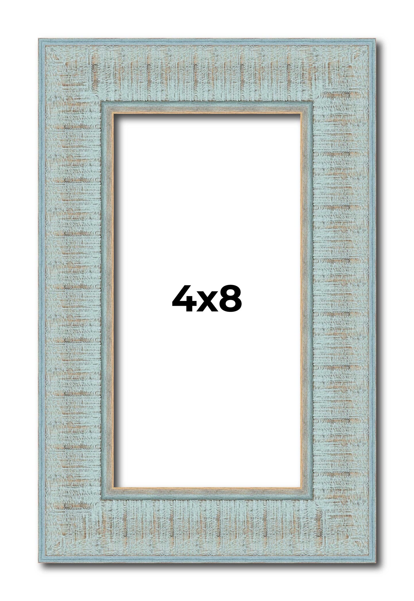 4x8 Refined Picture Frame with UV-Resistant Acrylic & Acid Free Backing ...
