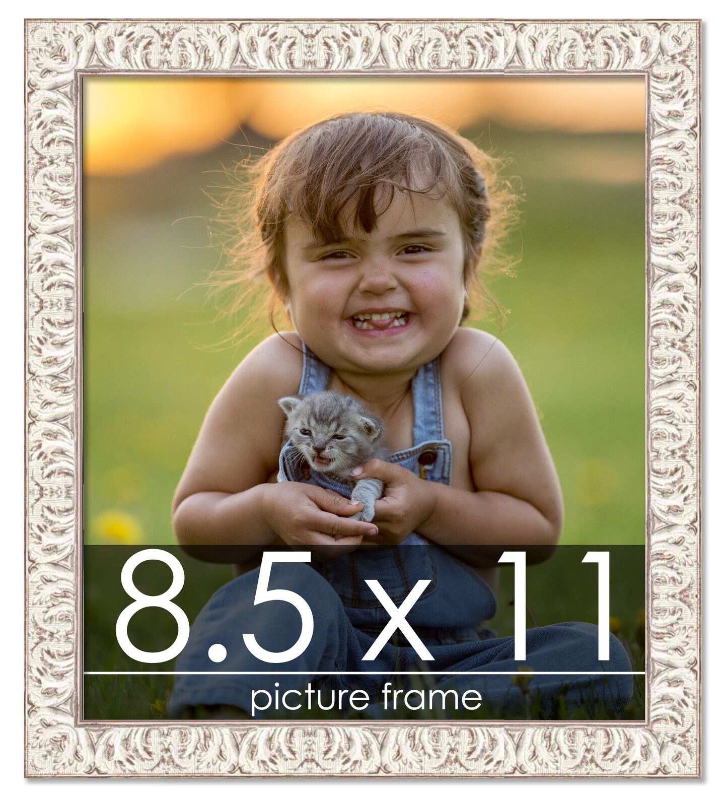 8.5x11 Refined Picture Frame with UV-Resistant Acrylic & Acid Free ... 8.5x11 Refined Picture Frame with UV-Resistant Acrylic & Acid Free ...