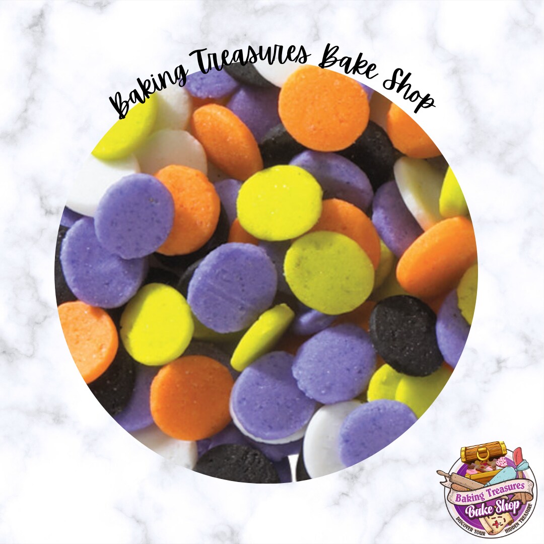 Trick or Treat Confetti Quins Sprinkles 2 oz | Michaels