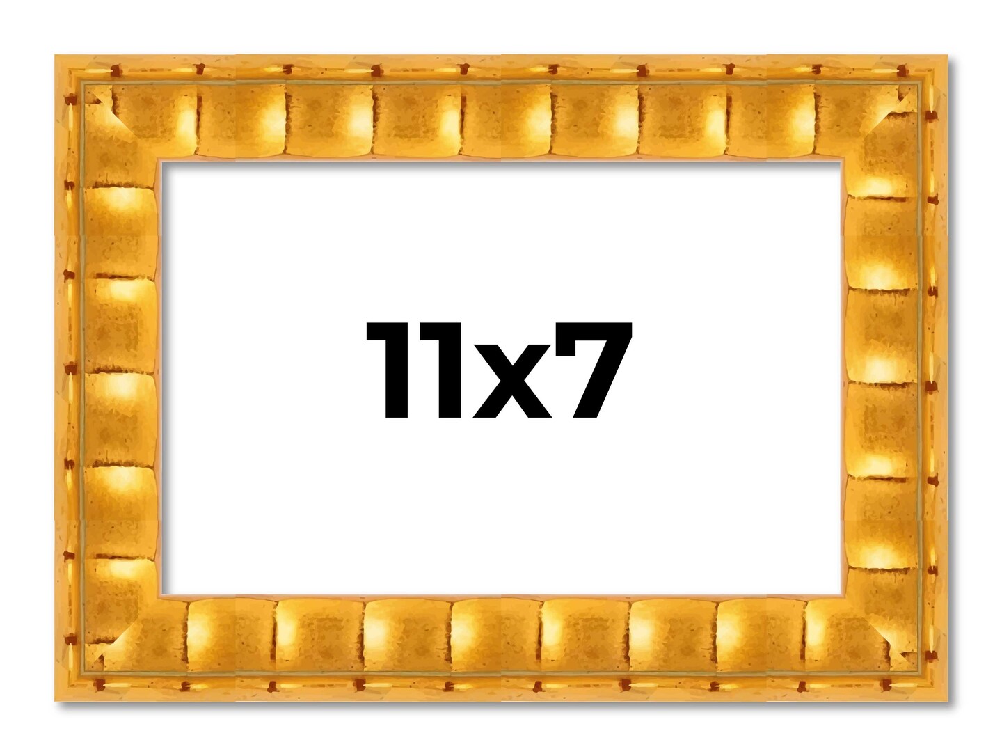11x7 Bamboo Picture Frame with UV-Resistant Acrylic & Acid Free Backing ...