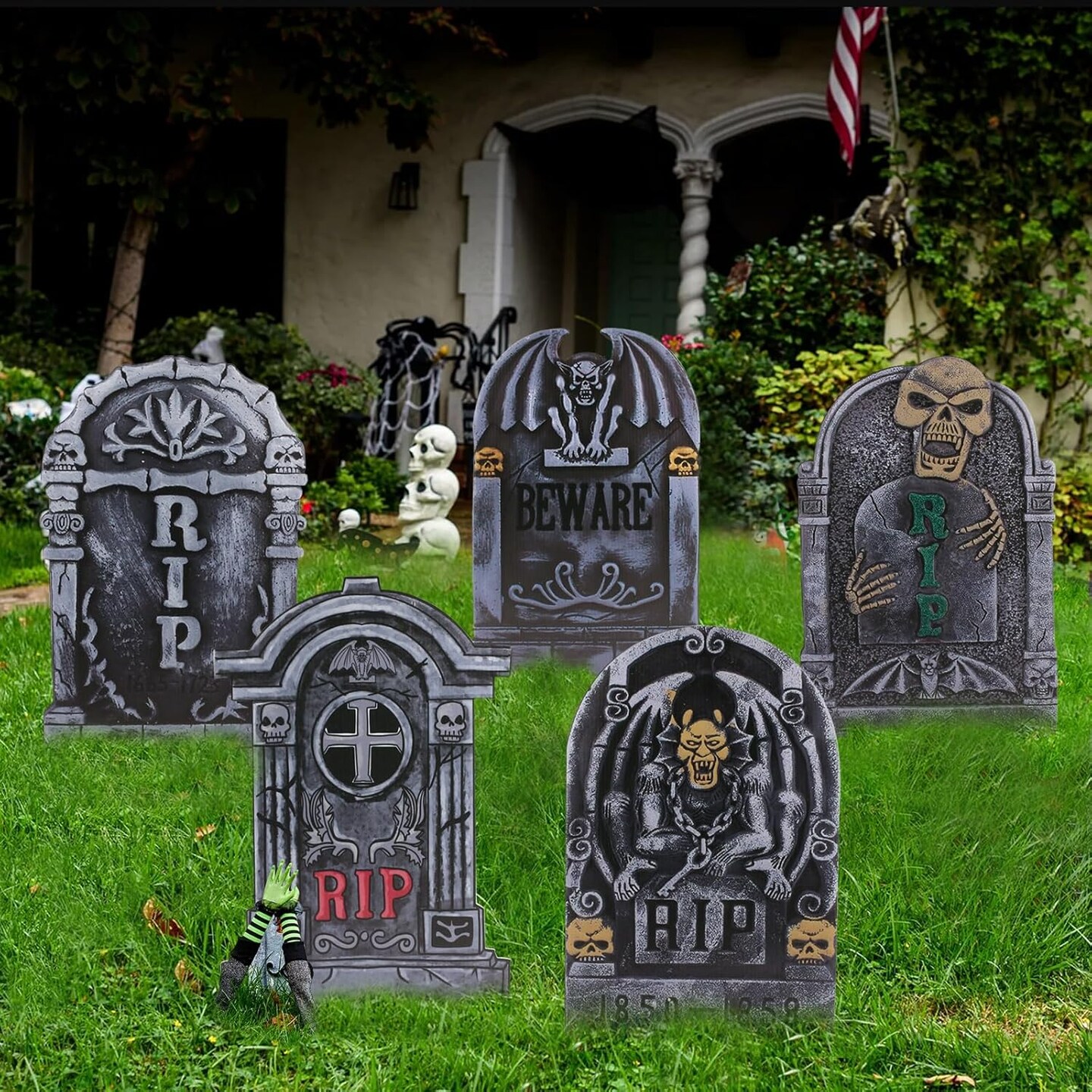 Create Spooky Graveyard Decorations | Michaels