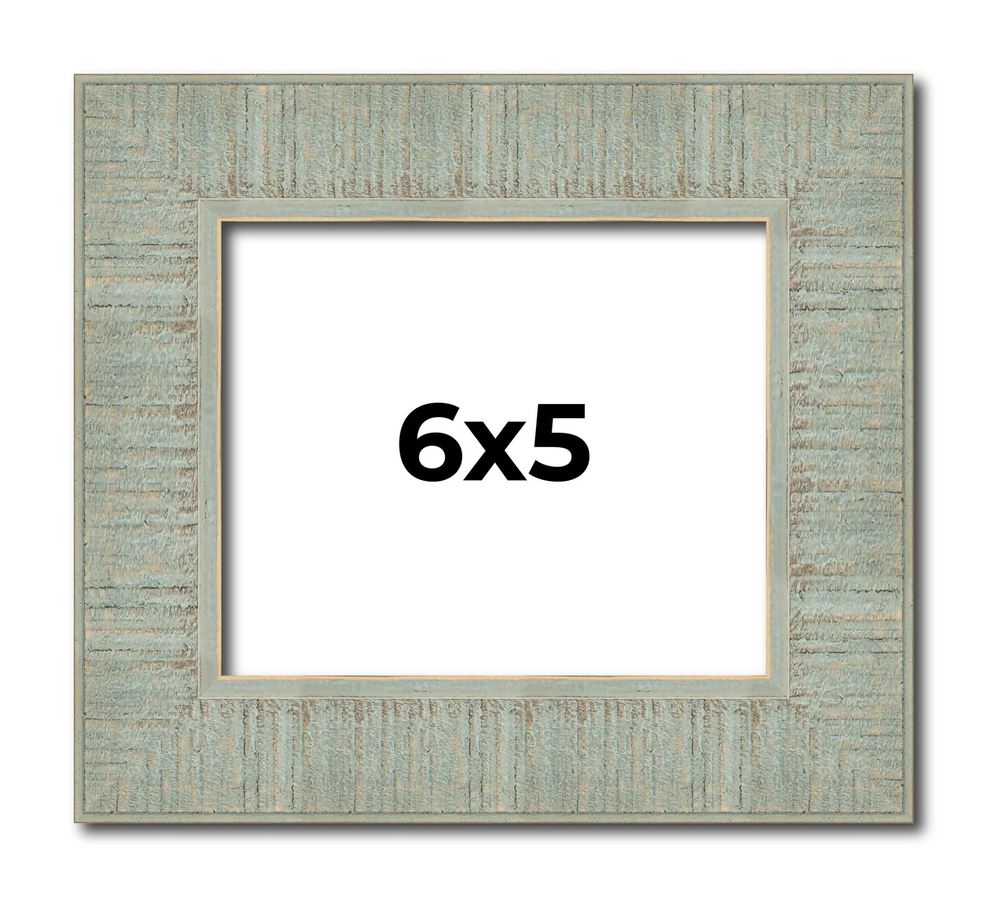 5x6 Sculpted Picture Frame with UV-Resistant Acrylic & Acid Free ...