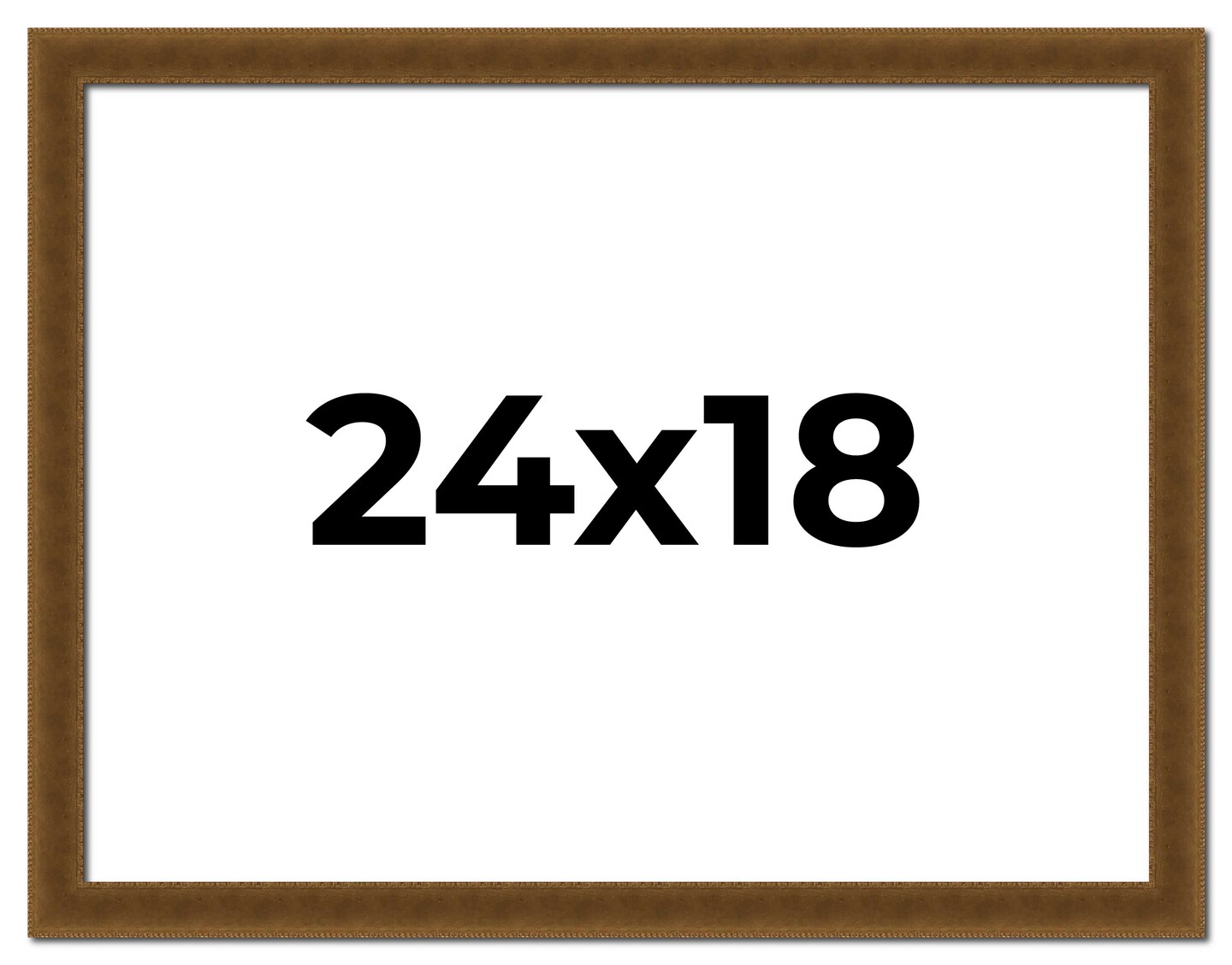 18x24 Flat Picture Frame with UV-Resistant Acrylic & Acid Free Backing ...