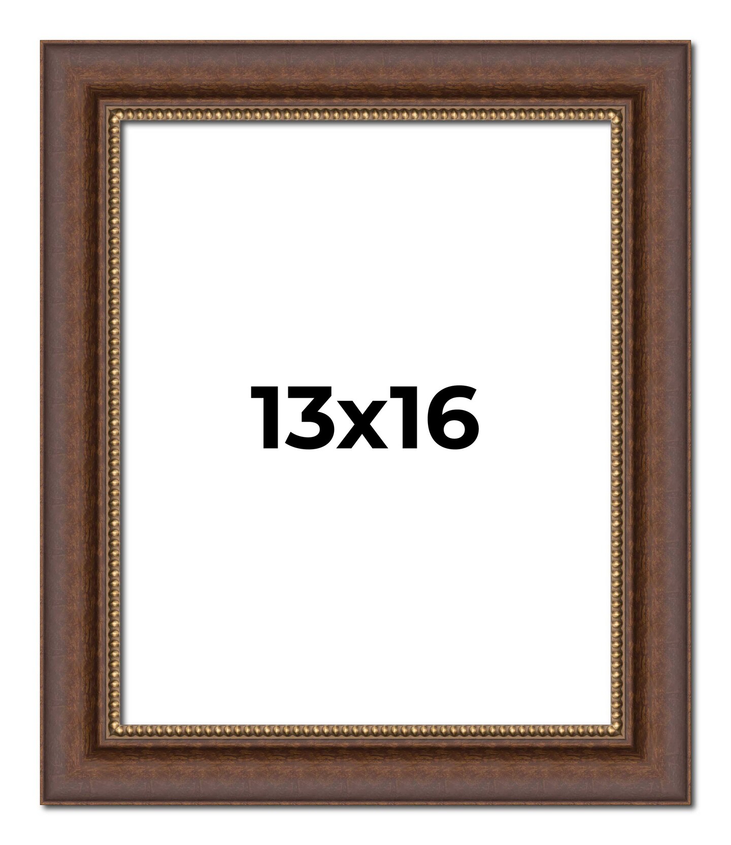 13x16 Traditional Picture Frame with UV-Resistant Acrylic & Acid Free ...