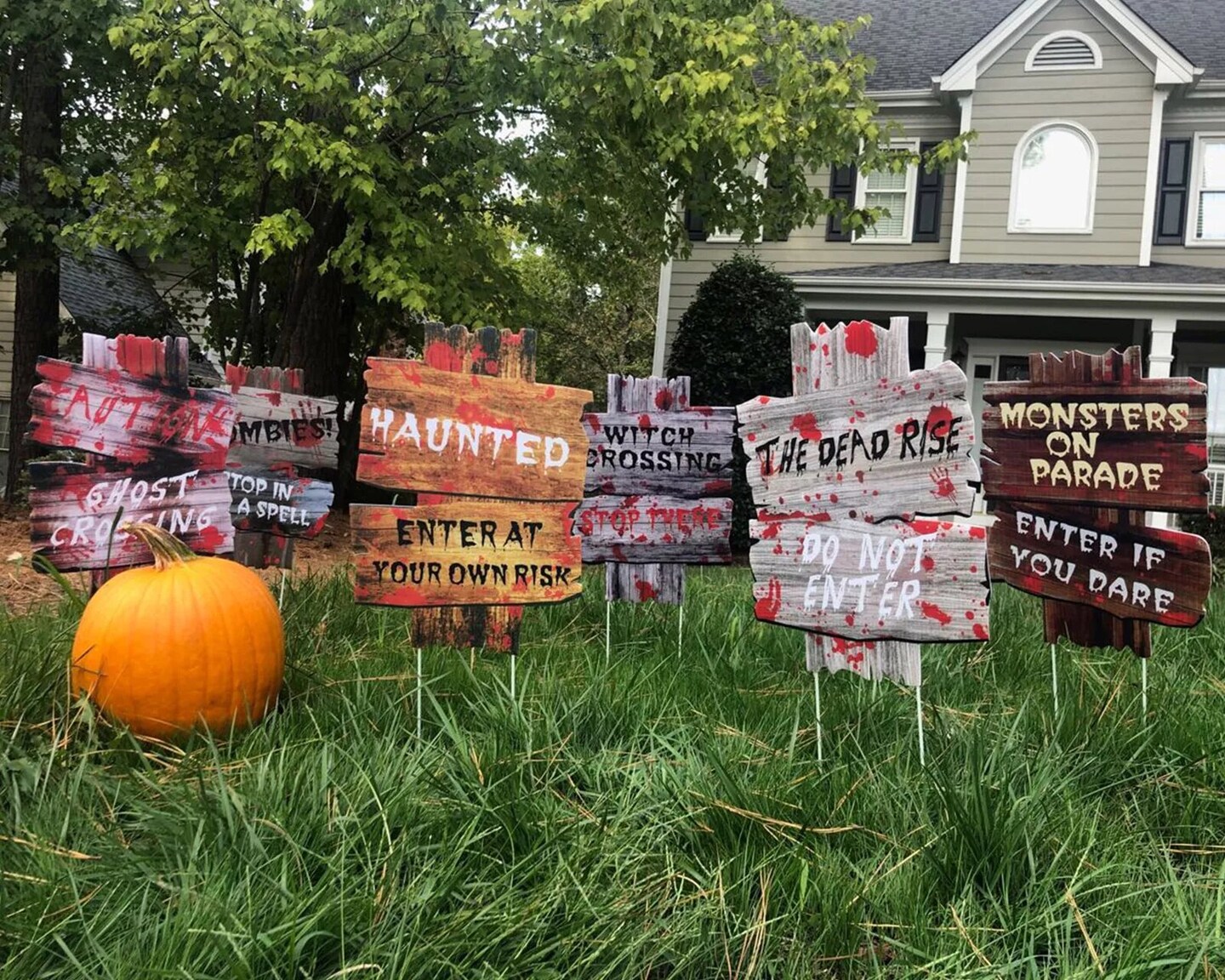 Kitcheniva 6 Pack Halloween Yard Signs Decoration | Michaels