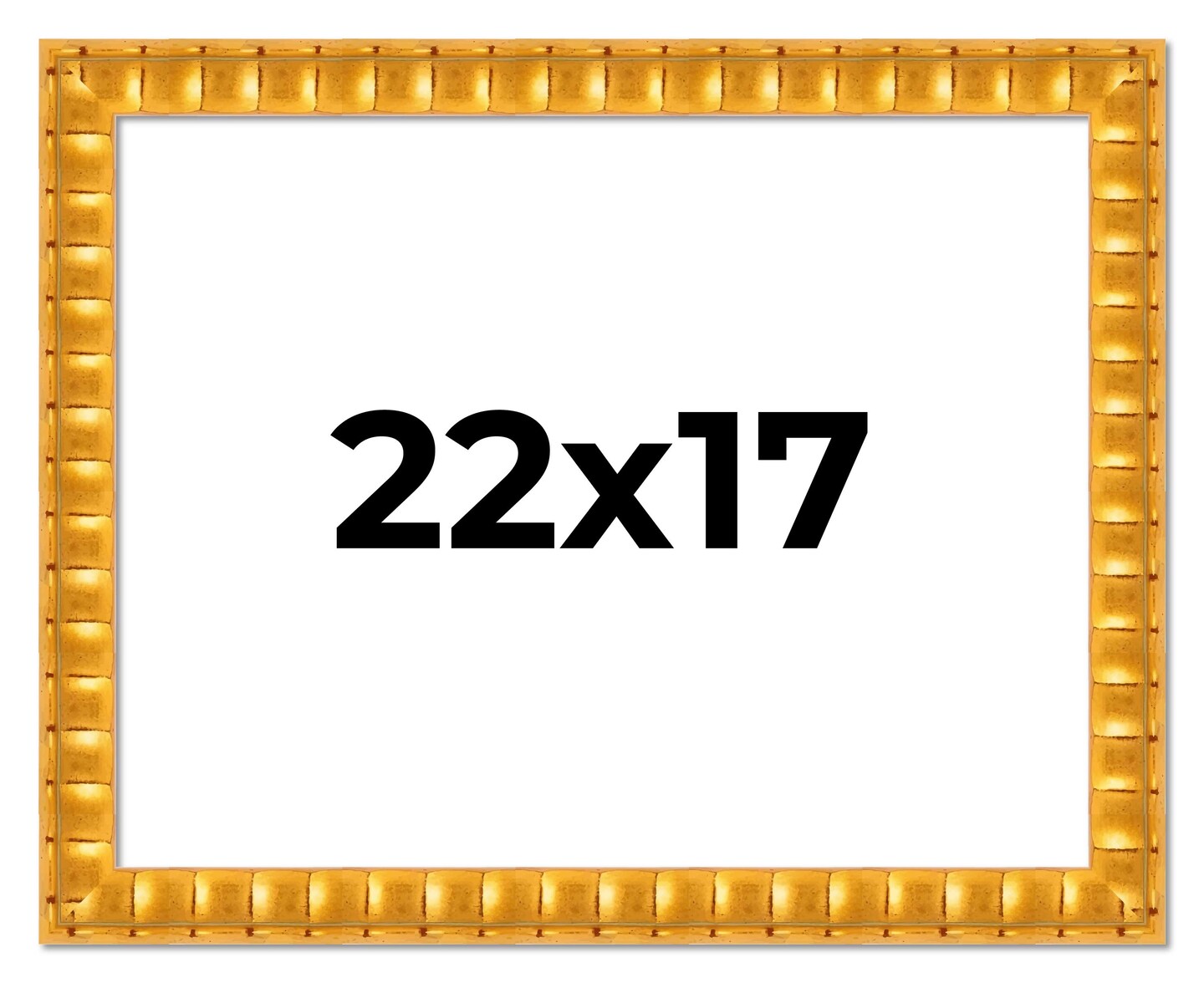 22x17 Bamboo Picture Frame with UV-Resistant Acrylic & Acid Free ...