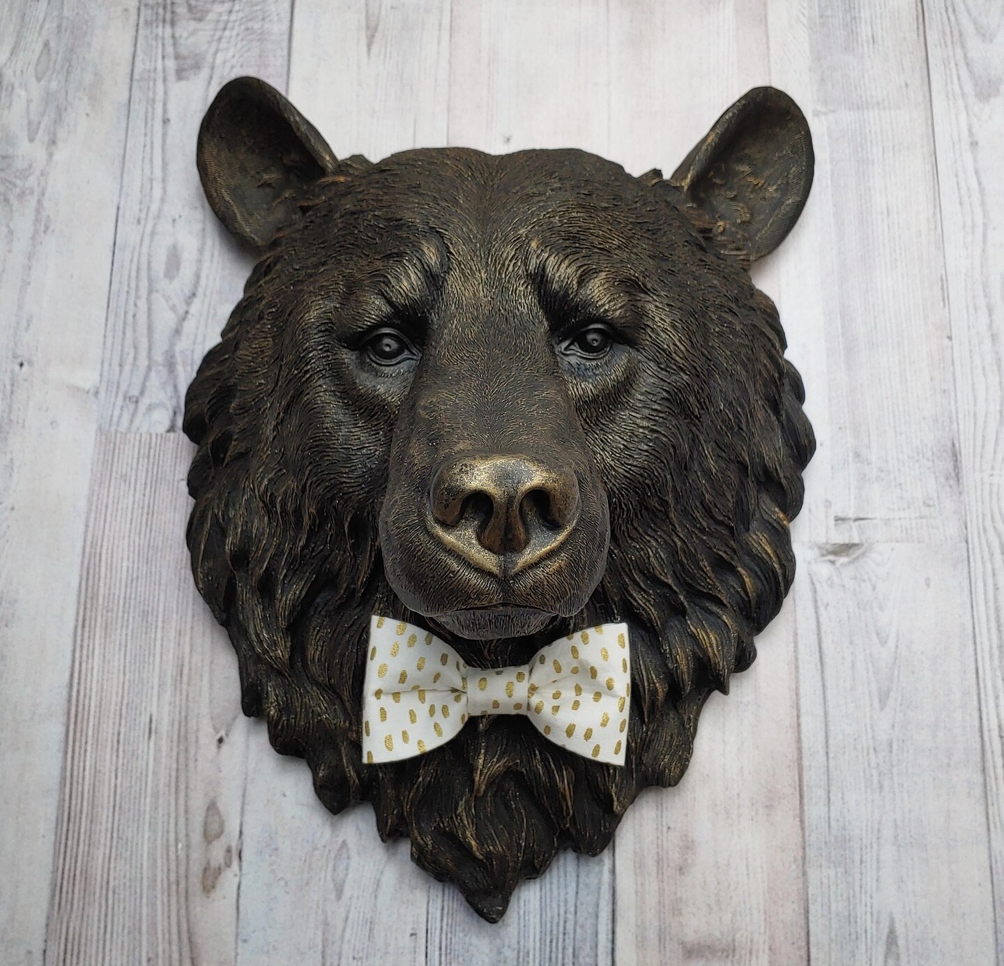 Faux Taxidermy Bear Head Wall Mount | MakerPlace by Michaels
