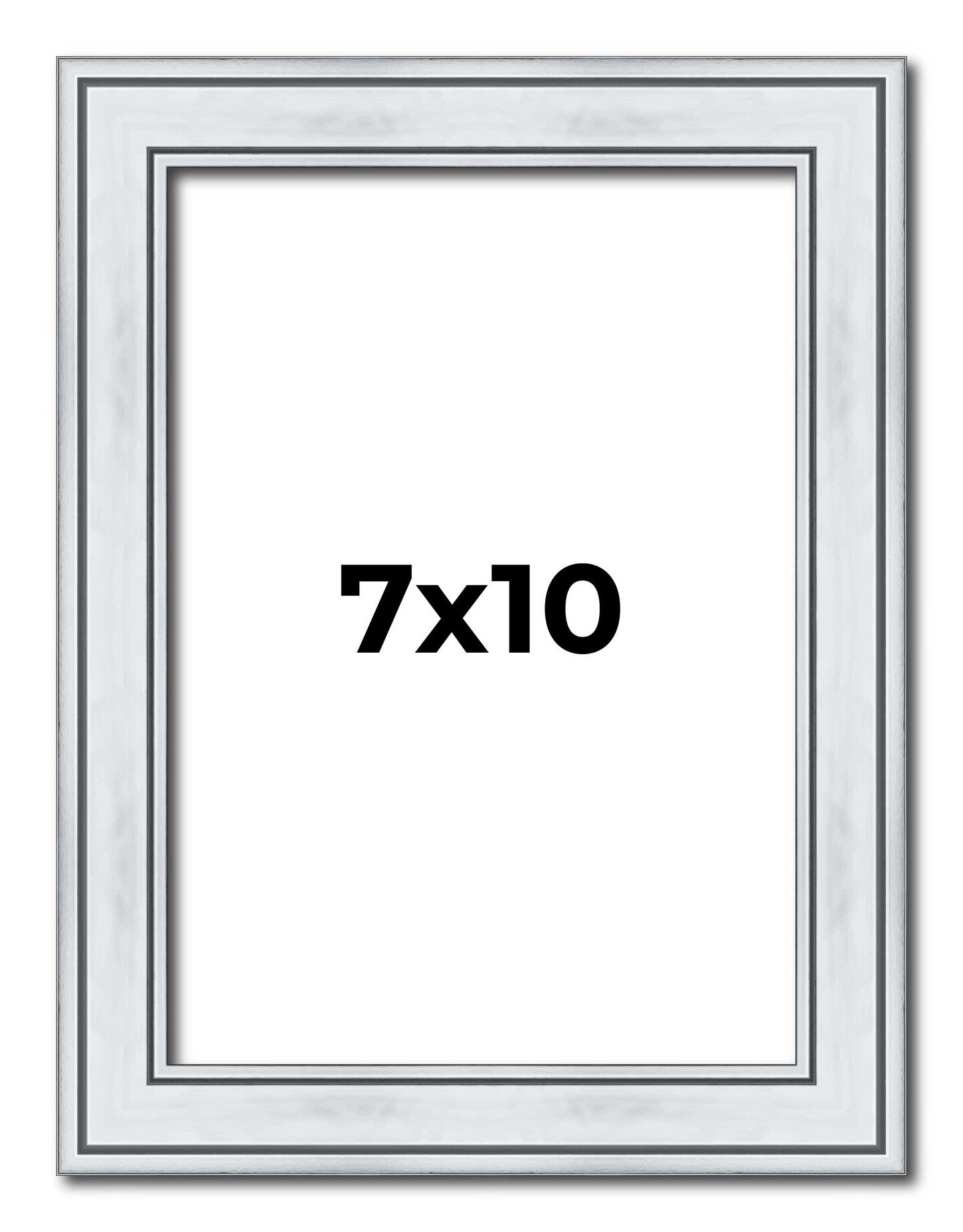 7x10 Classic Picture Frame with UV-Resistant Acrylic & Acid Free ...