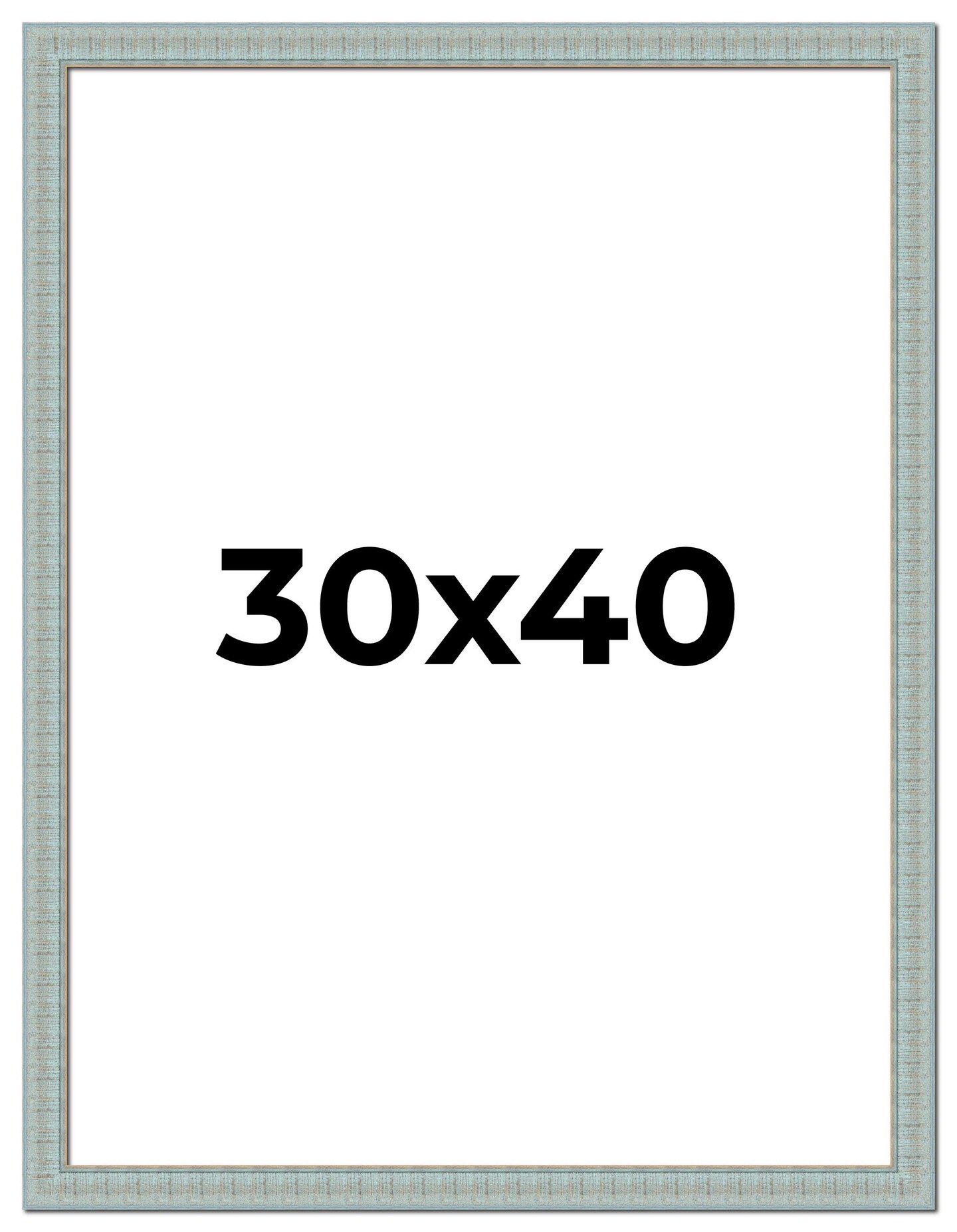 30x40 Refined Picture Frame with UV-Resistant Acrylic & Acid Free ...