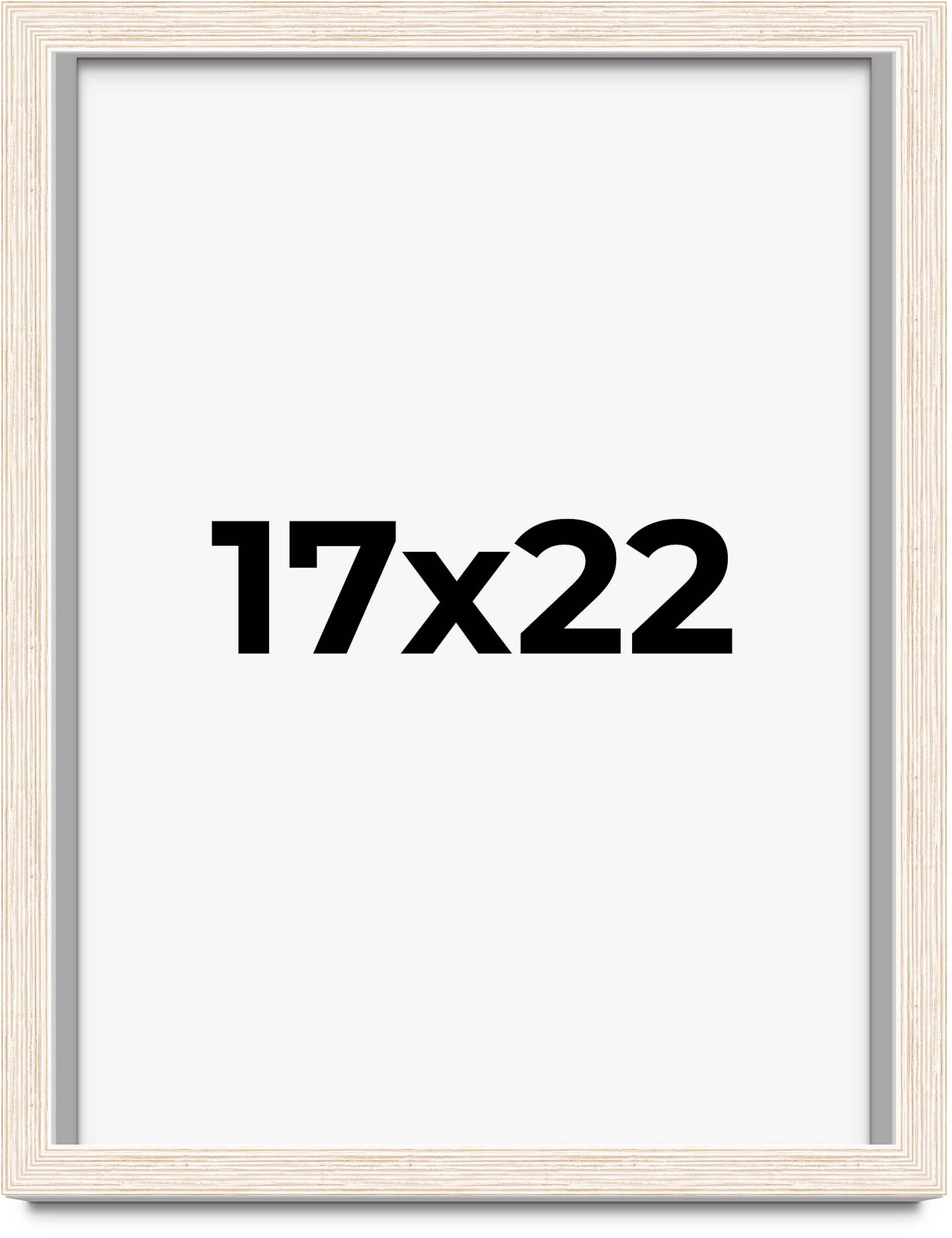 17x22 Barnwood Shadow Box Picture Frame with UV-Resistant Acrylic ...