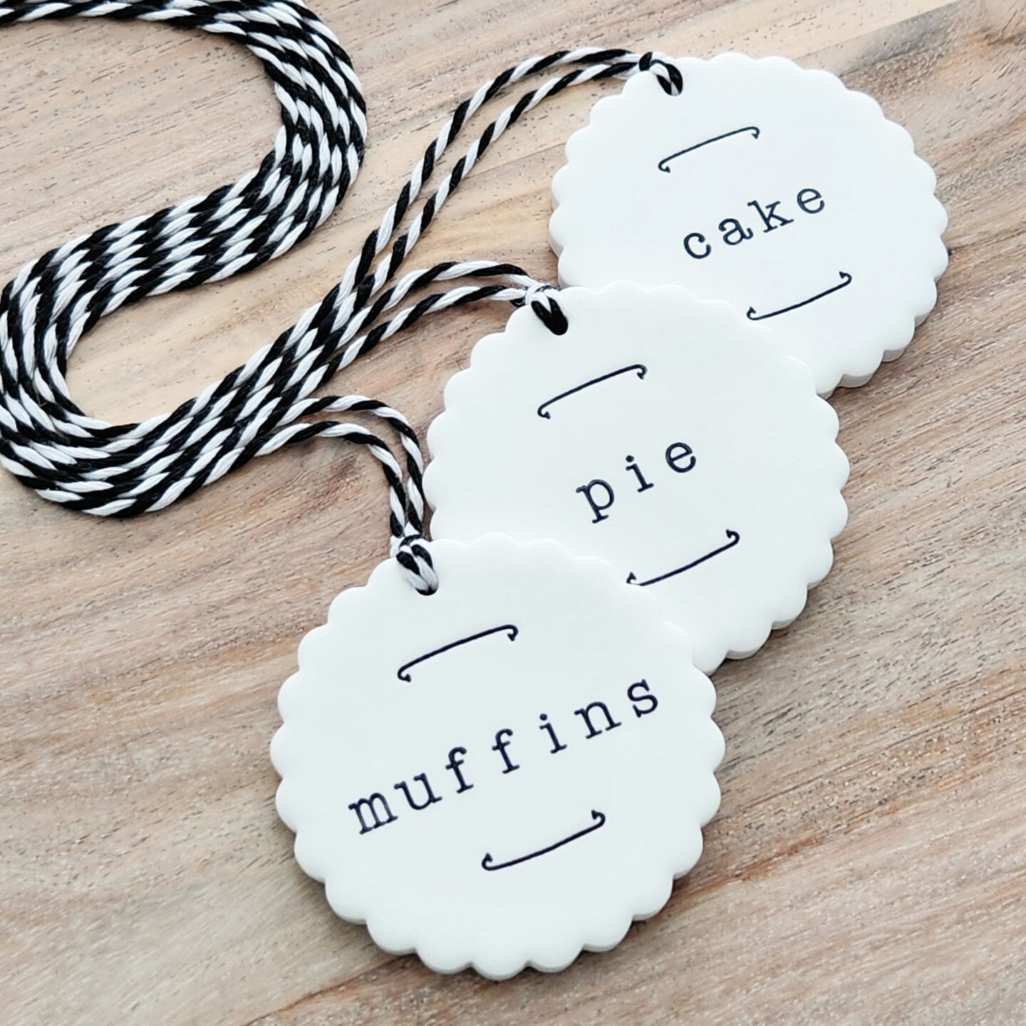 personalized farmhouse style kitchen labels to organize mason jars ...