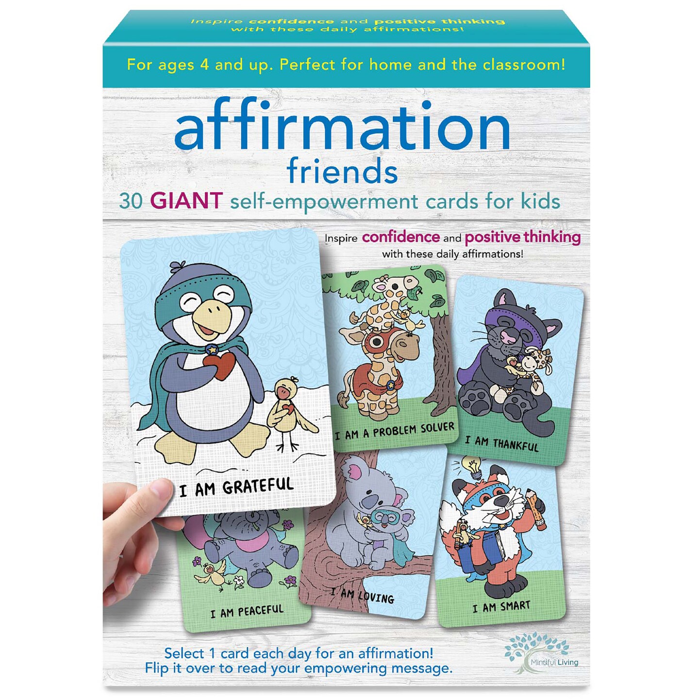 Ambassador Games: Mindful Living - Affirmation Friends Cards - Daily ...