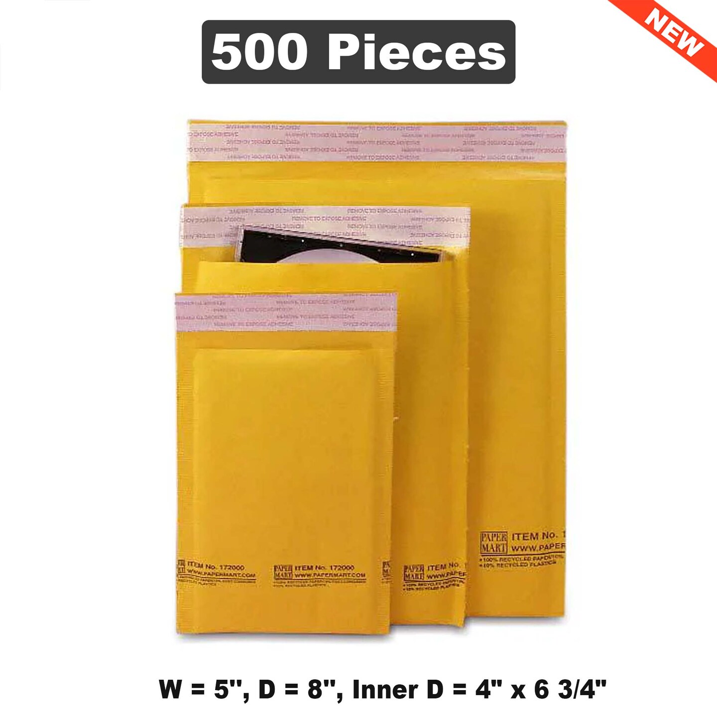 Compact Shipping & Packing Boxes - 4"x 6 3/4" for Small and Secure ...