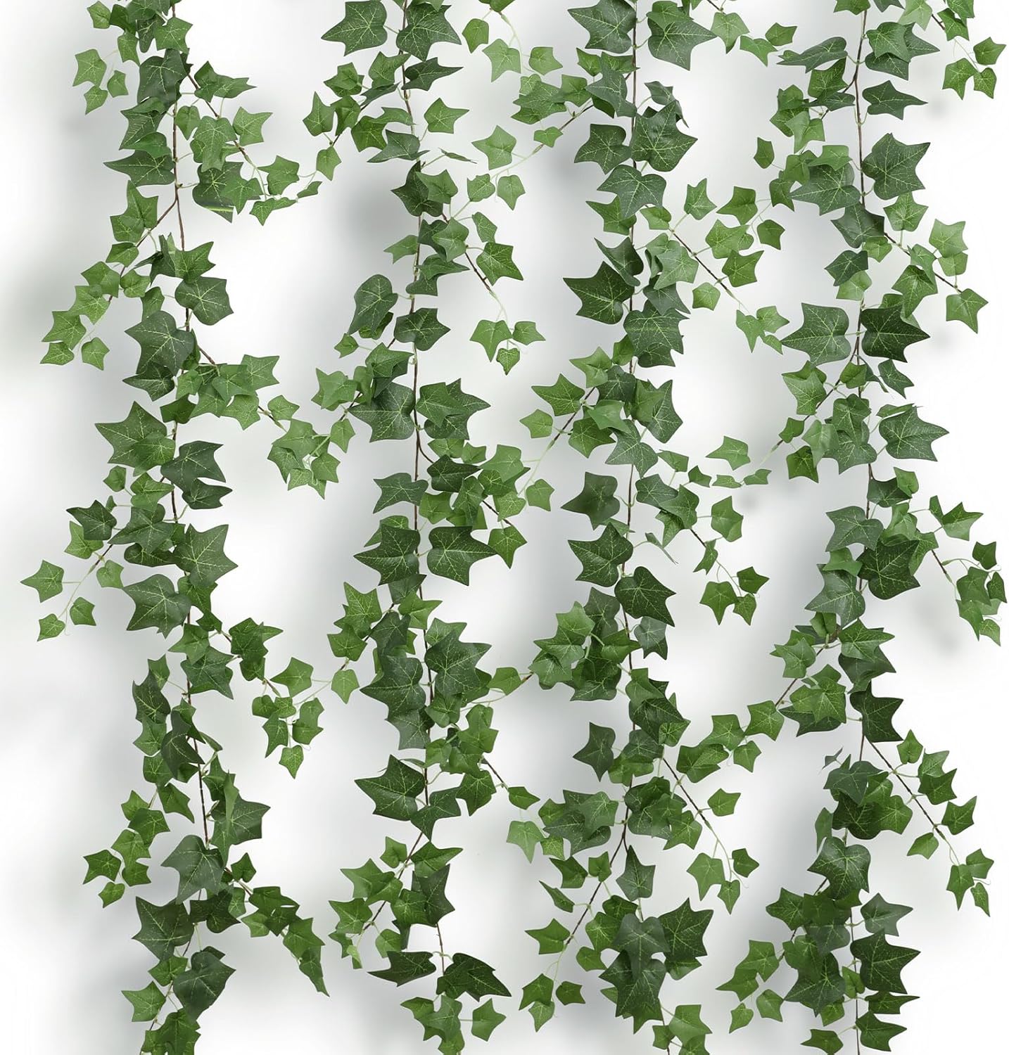 4 Strands Fake Plants Artificial Vine Ivy 71 ”Fake Vine Silk Green ...