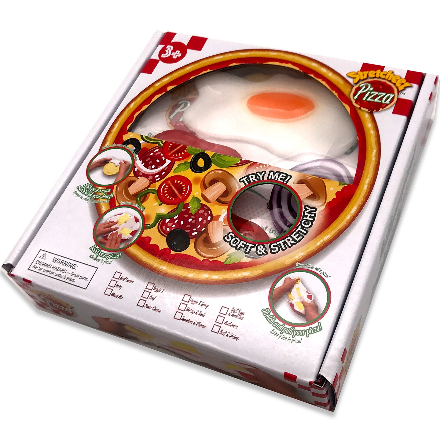 Stretcheez: Pizza - Surprise Assorted Styles & Toppings, Assemble ...