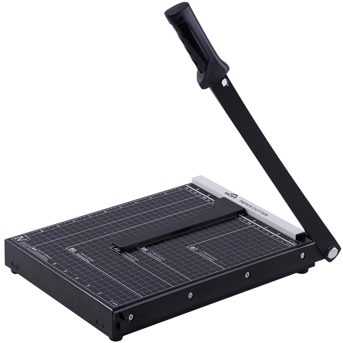 12-Inch Guillotine Paper Cutter, 15 Sheet Capacity, Blade Lock ...