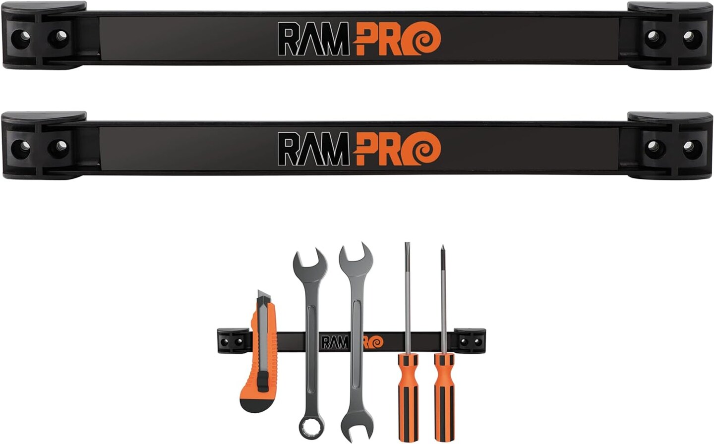 Vanitek 12-Inch Magnetic Metal Tool Holder Organizer Racks, Heavy-Duty ...