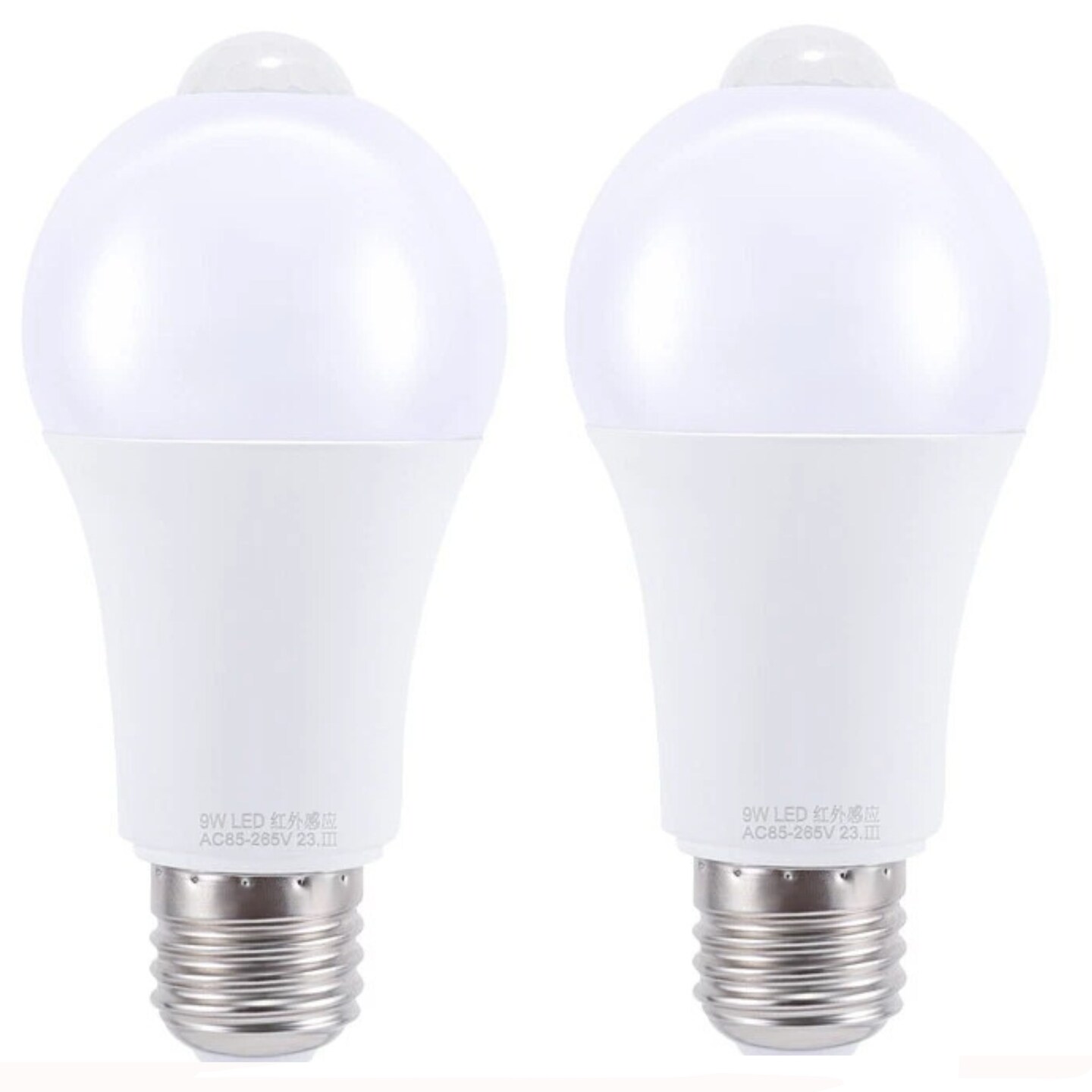 90W LED Motion Sensor Light Bulb E26 E27 Dusk to Dawn & Flexible Lamp ...