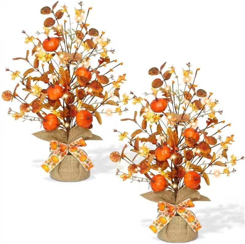 Lighted Fall Tree Tabletop Fall Decor with LED | Michaels